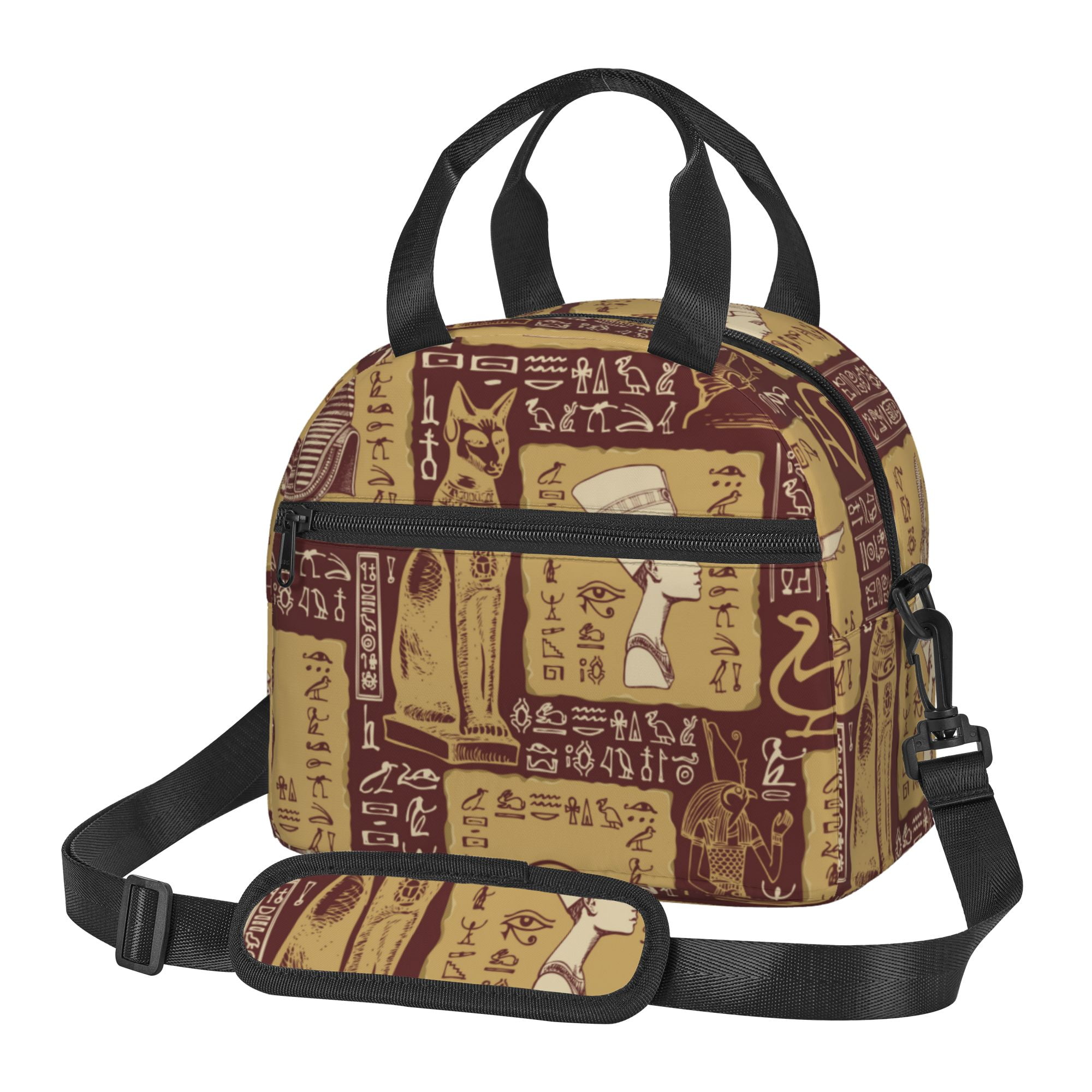 DouZhe Lunch Bags for Women and Men, Ancient Egyptian Hieroglyphs ...