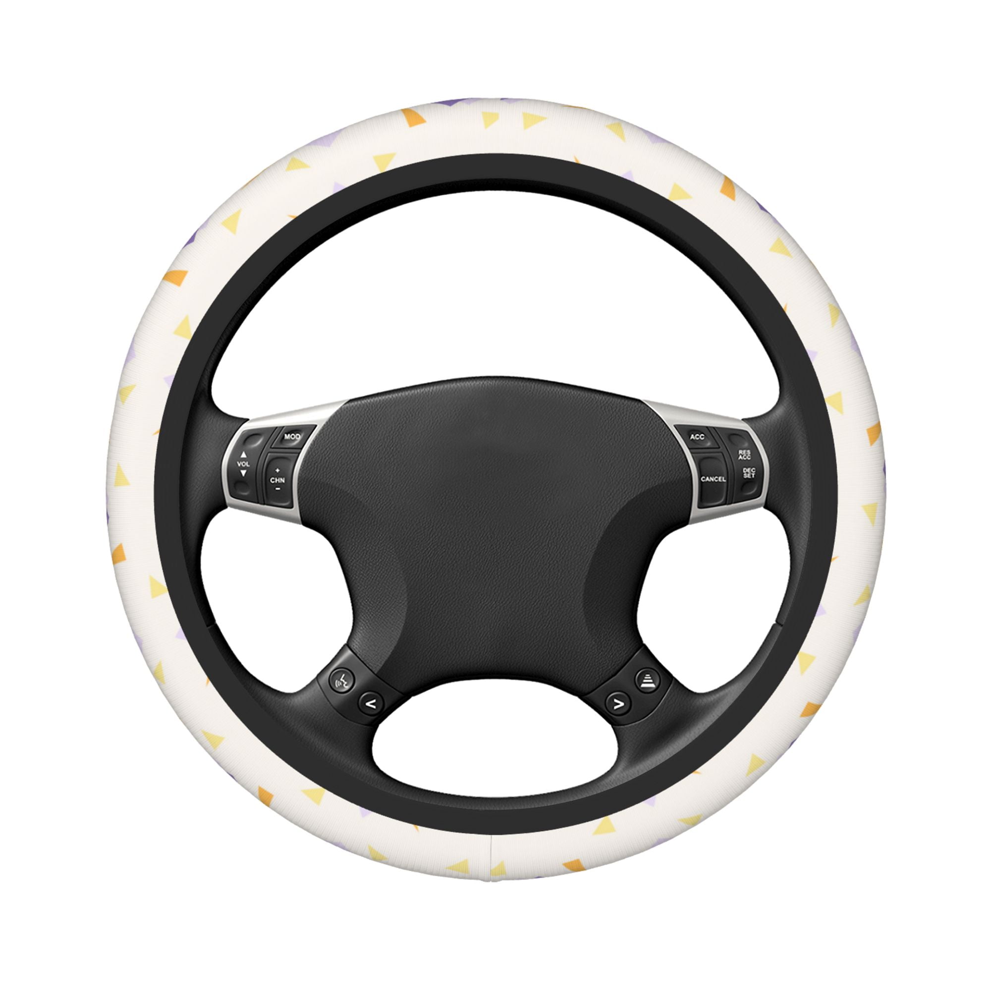 DouZhe Modern Memphis Style Elements Prints Steering Wheel Cover ...