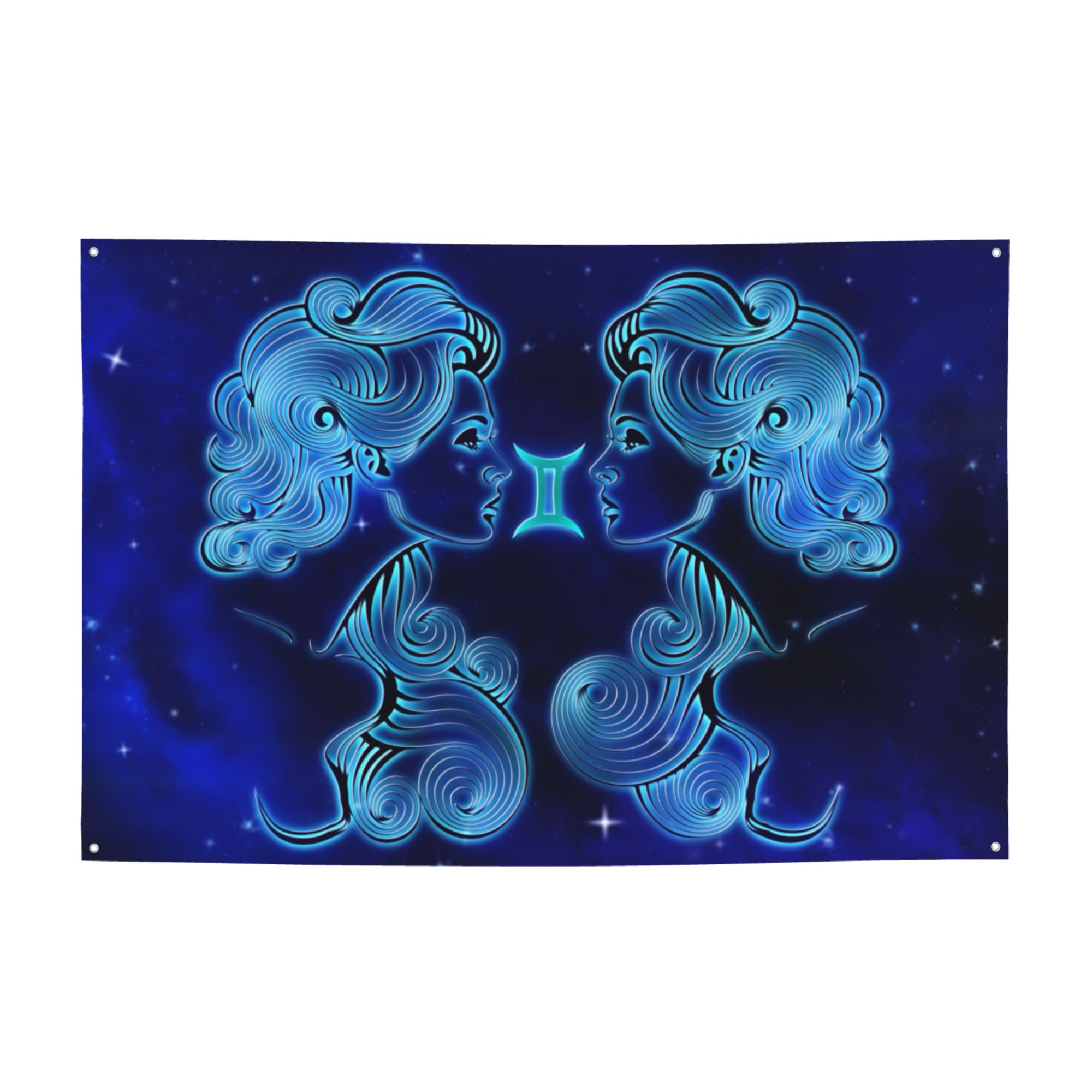 DouZhe Twins Zodiac signs Horoscope Sign Banner, Constellation Star ...
