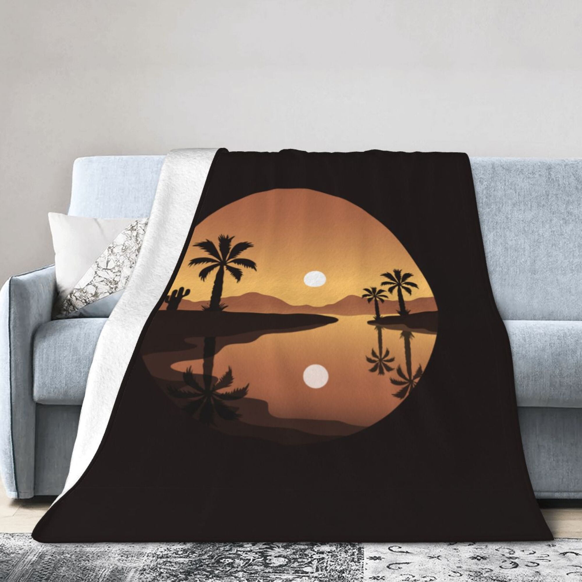 DouZhe Ultra-Soft Micro Fleece Lightweight Flannel Bed Blanket ...