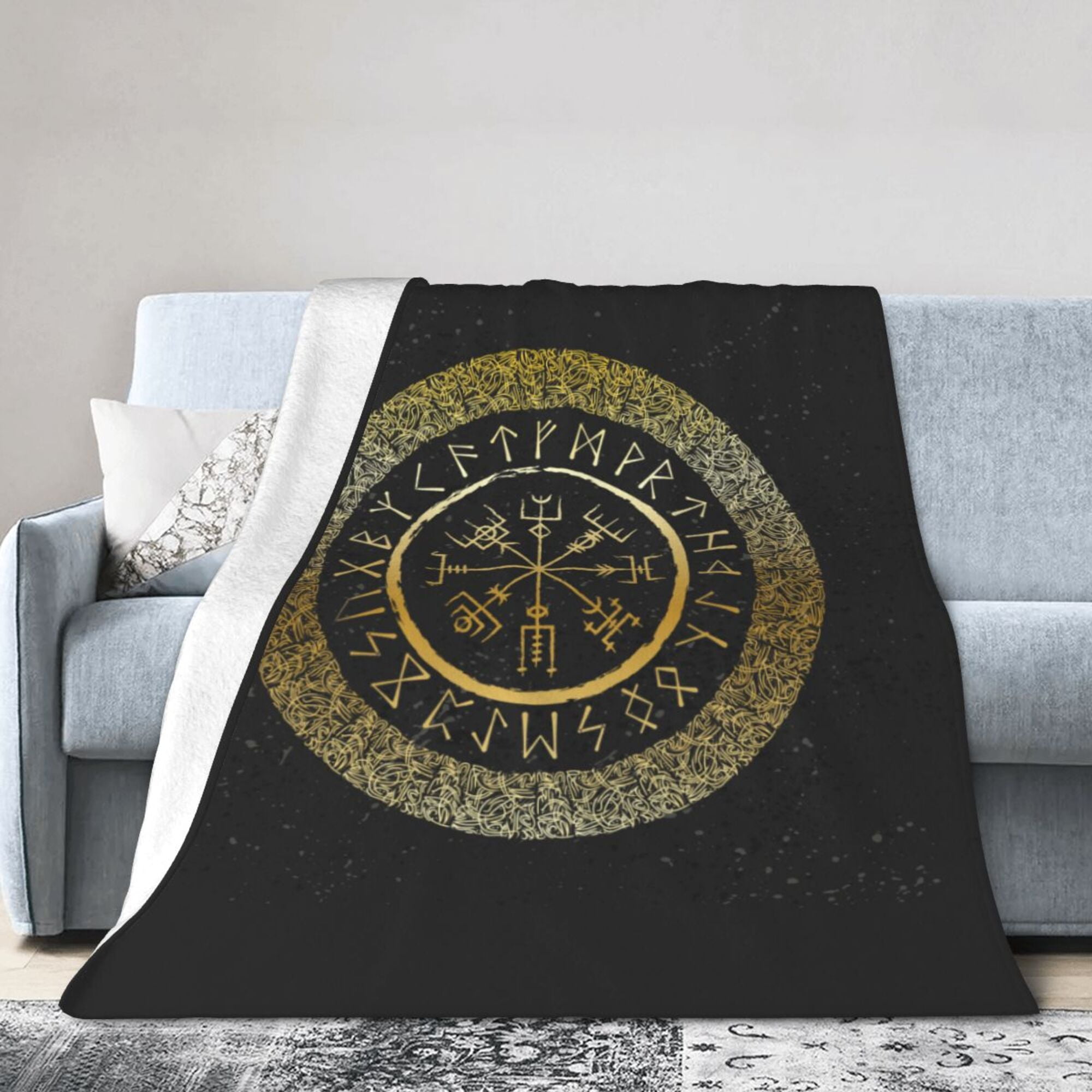 Douzhe Ultra Soft Micro Fleece Lightweight Flannel Bed Blanket Ancient
