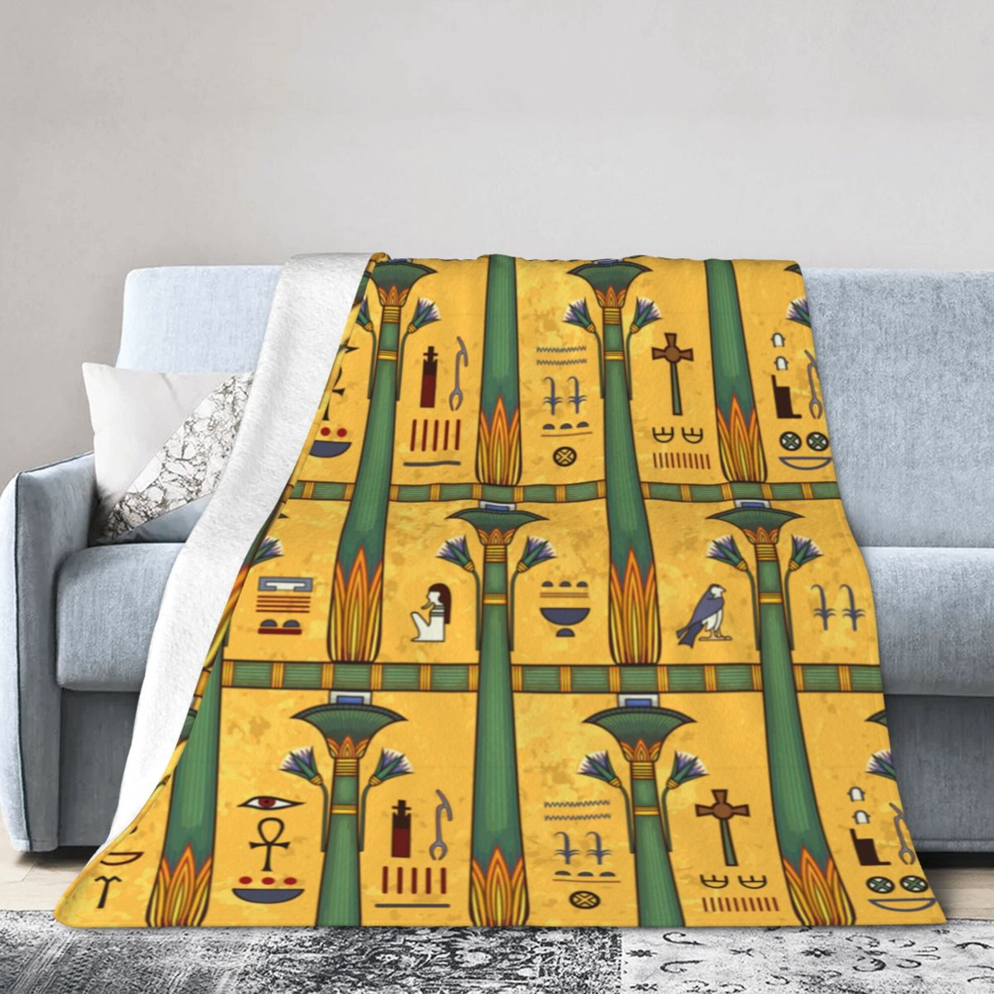 Douzhe Ultra Soft Micro Fleece Lightweight Flannel Bed Blanket Cartoon