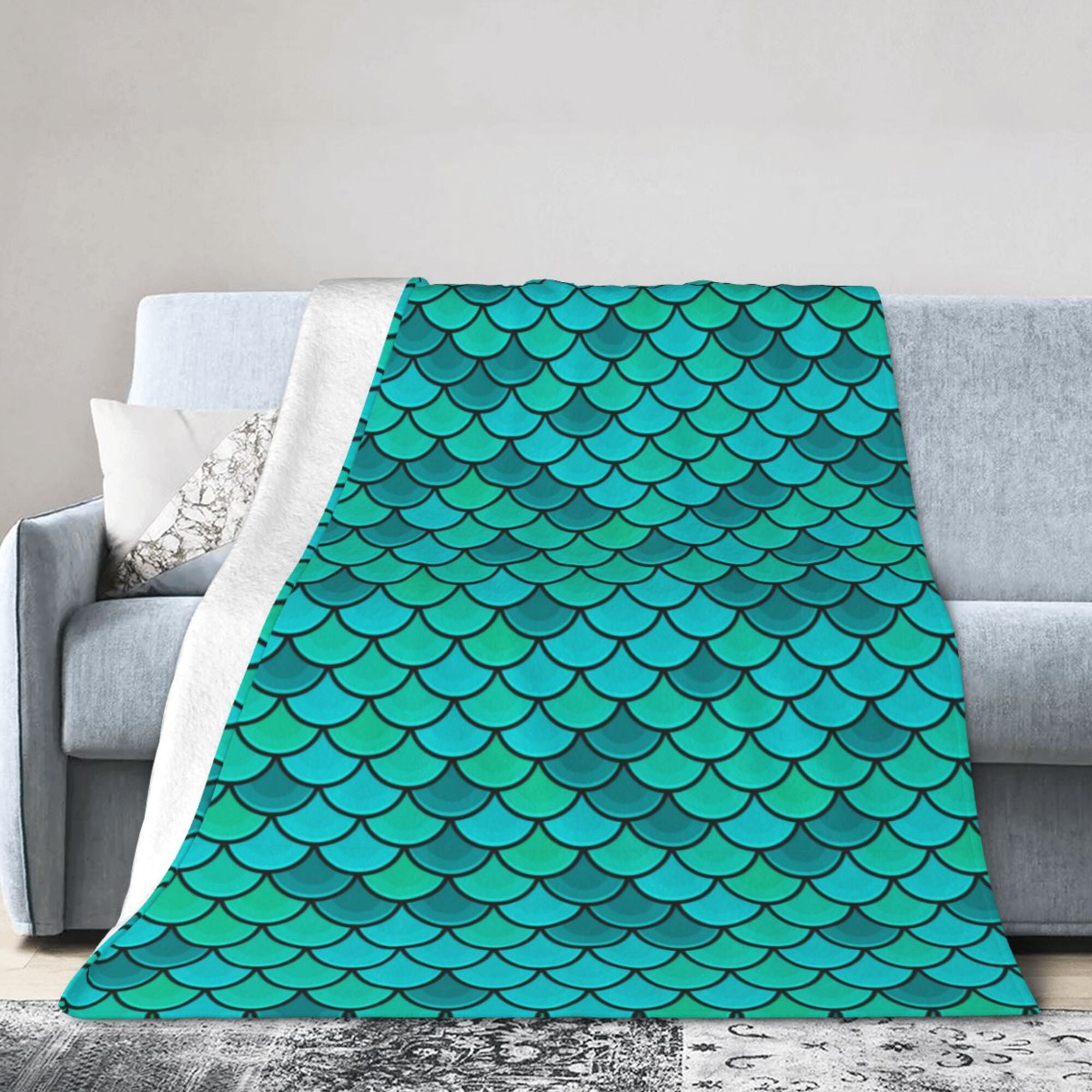 DouZhe Ultra-Soft Micro Fleece Lightweight Flannel Bed Blanket, Cartoon ...