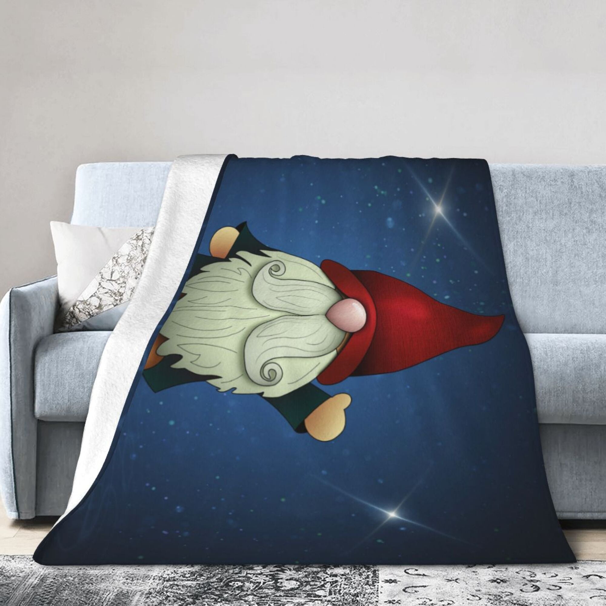 DouZhe Ultra-Soft Micro Fleece Lightweight Flannel Bed Blanket, Cartoon ...