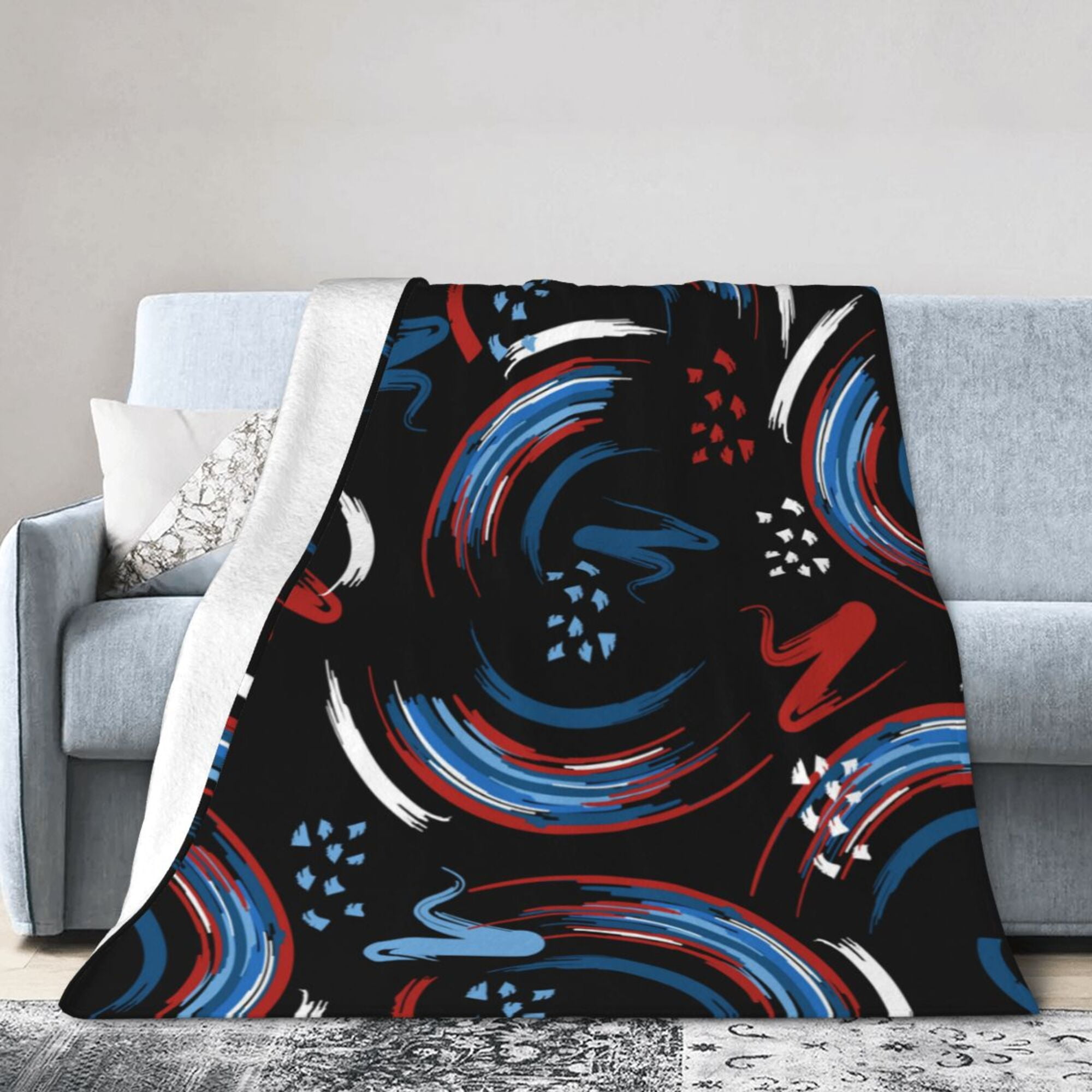 Douzhe Ultra Soft Micro Fleece Lightweight Flannel Bed Blanket