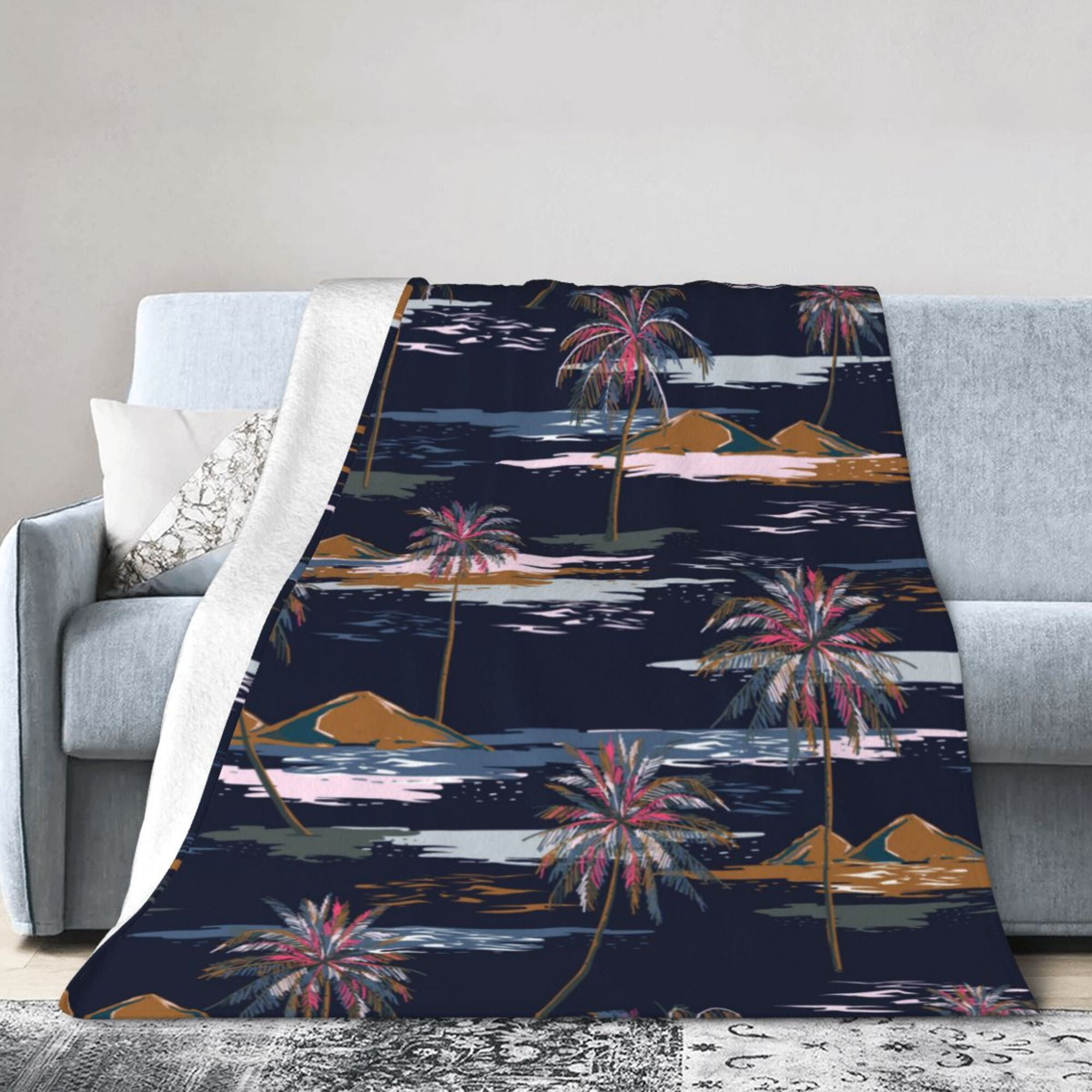 DouZhe Ultra-Soft Micro Fleece Lightweight Flannel Bed Blanket ...