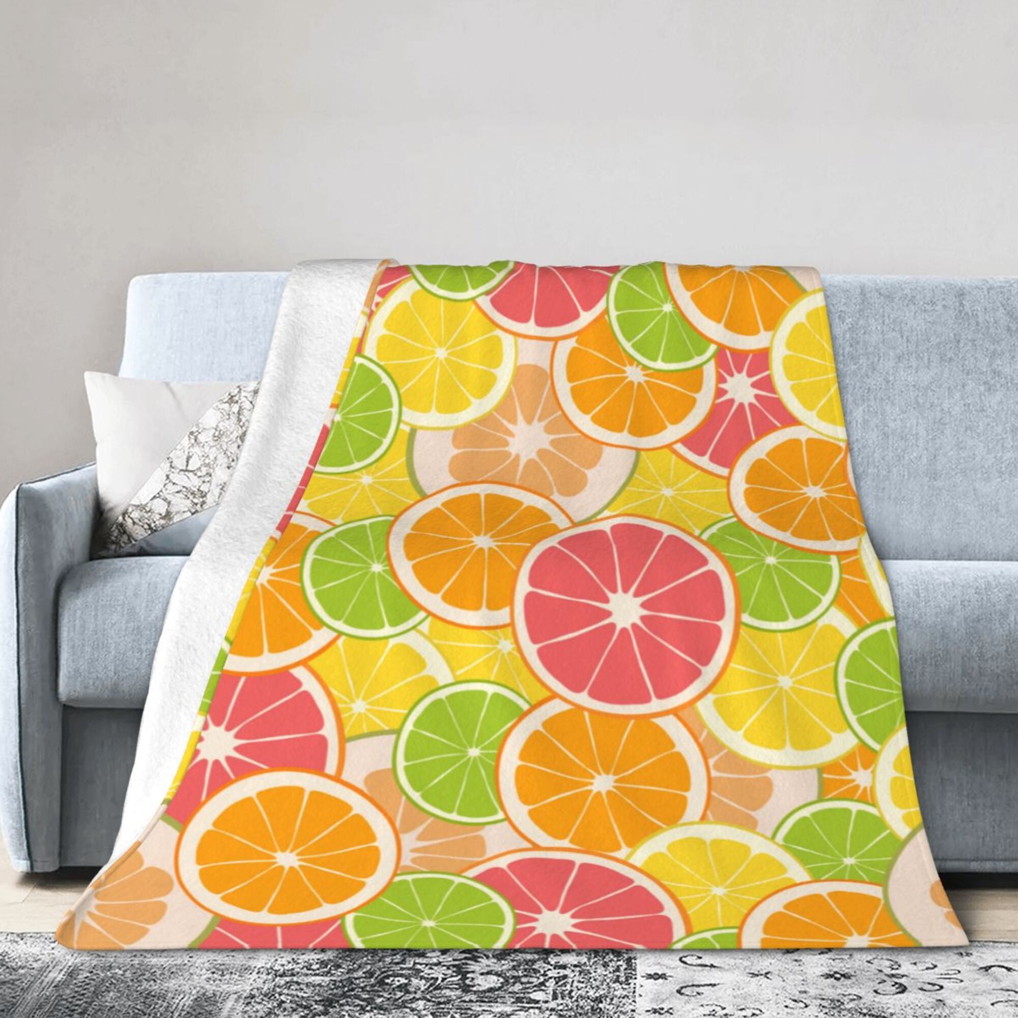 DouZhe Ultra-Soft Micro Fleece Lightweight Flannel Bed Blanket, Cute ...