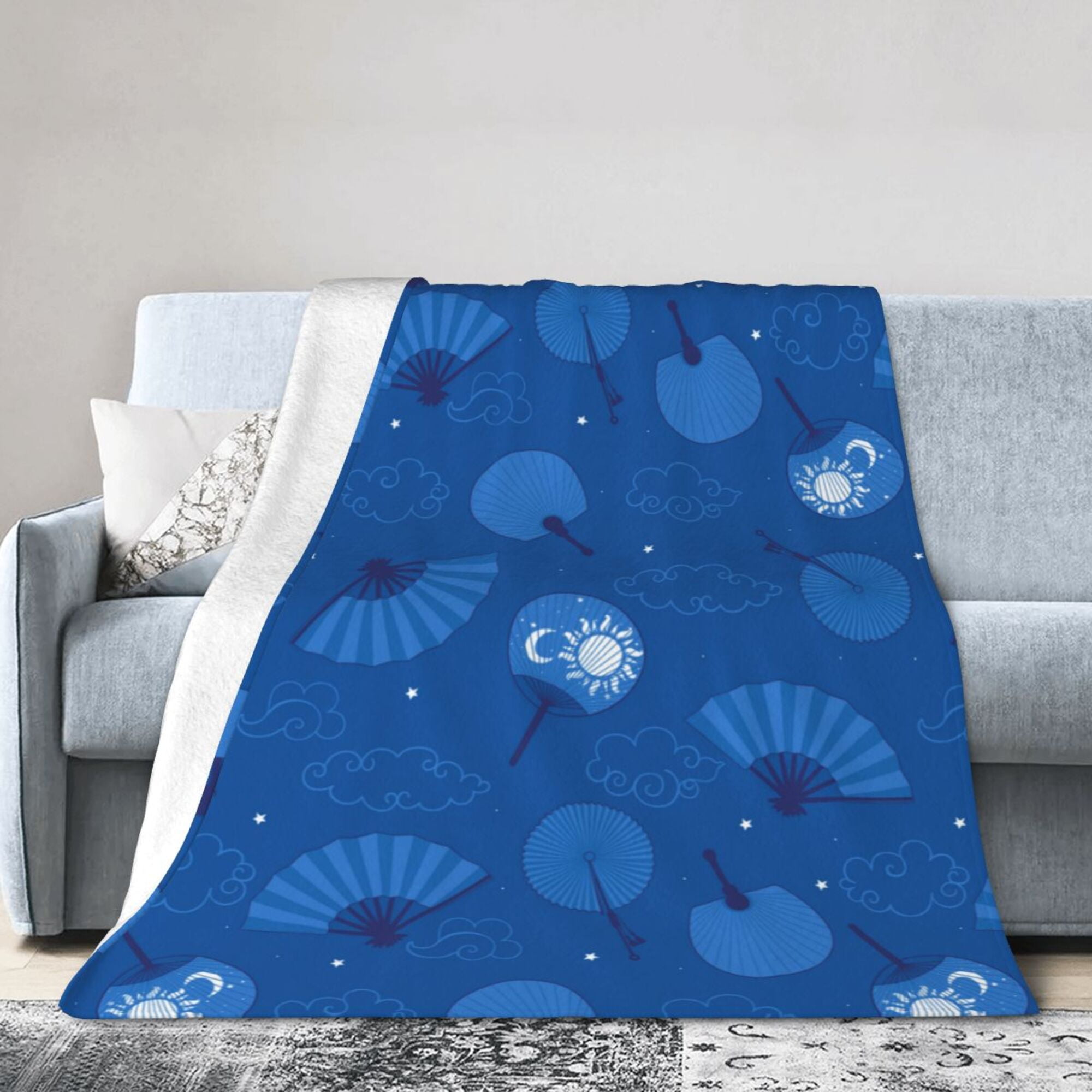 DouZhe Ultra-Soft Micro Fleece Lightweight Flannel Bed Blanket ...