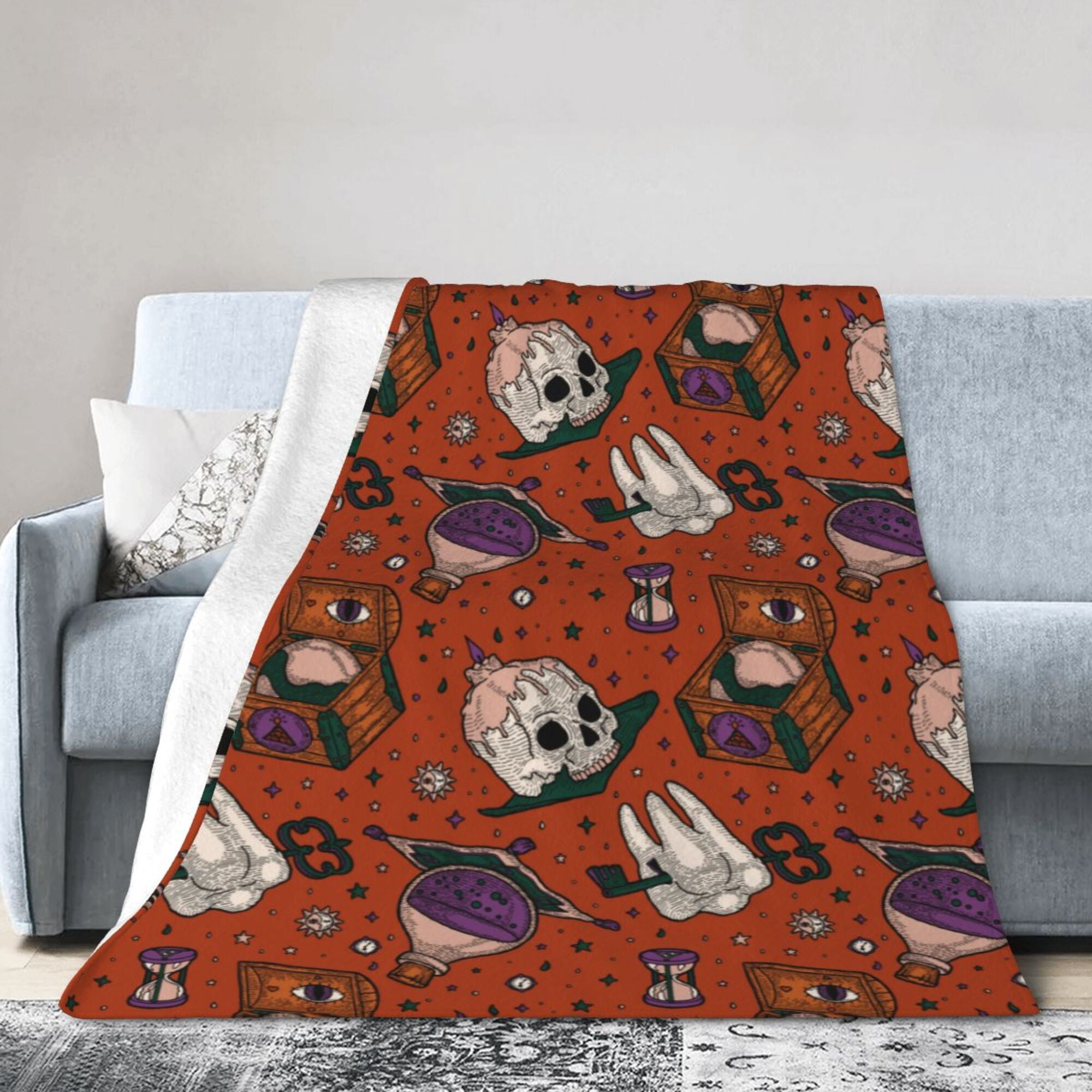 DouZhe Ultra-Soft Micro Fleece Lightweight Flannel Bed Blanket, Magic ...