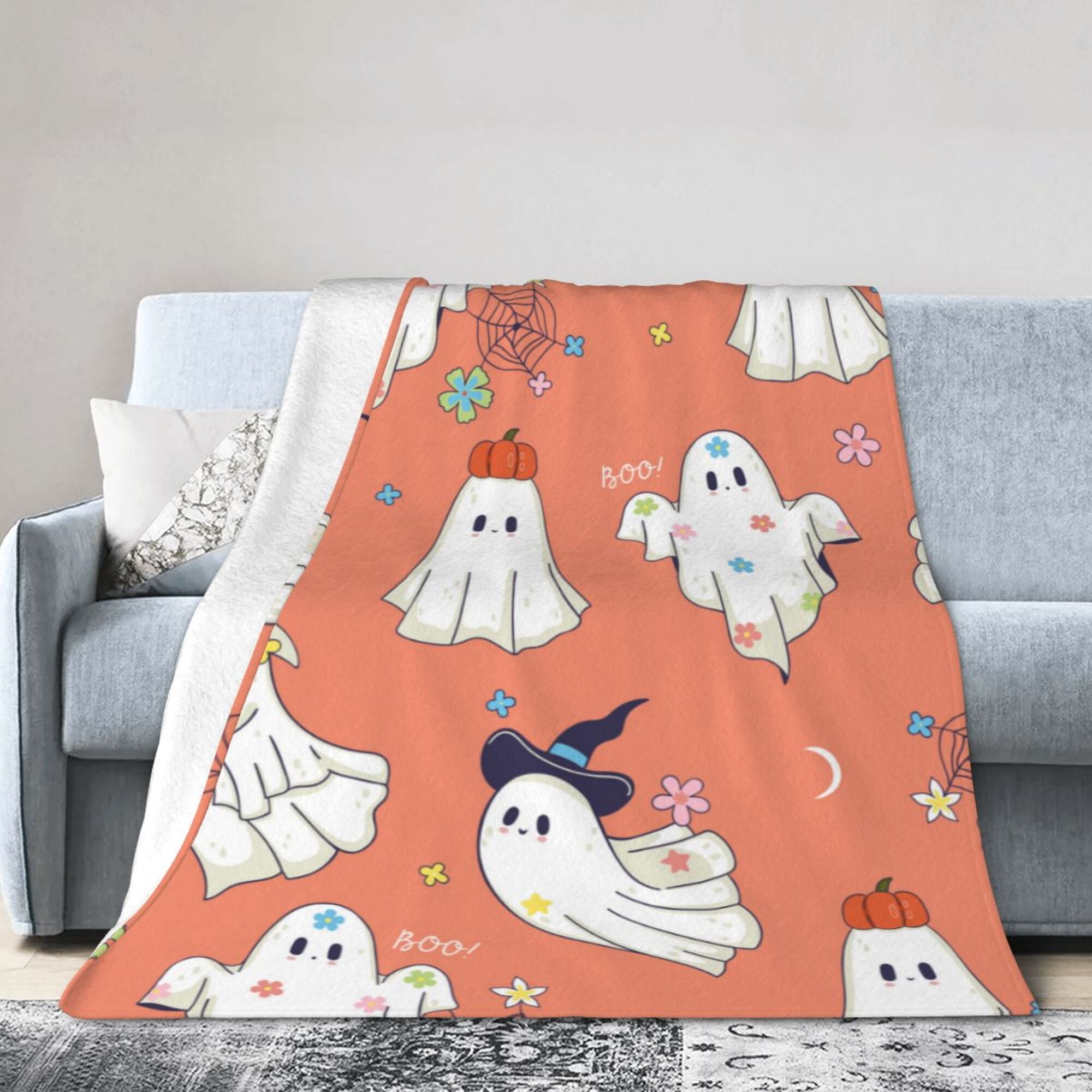 DouZhe Ultra-Soft Micro Fleece Lightweight Flannel Bed Blanket, Magical ...