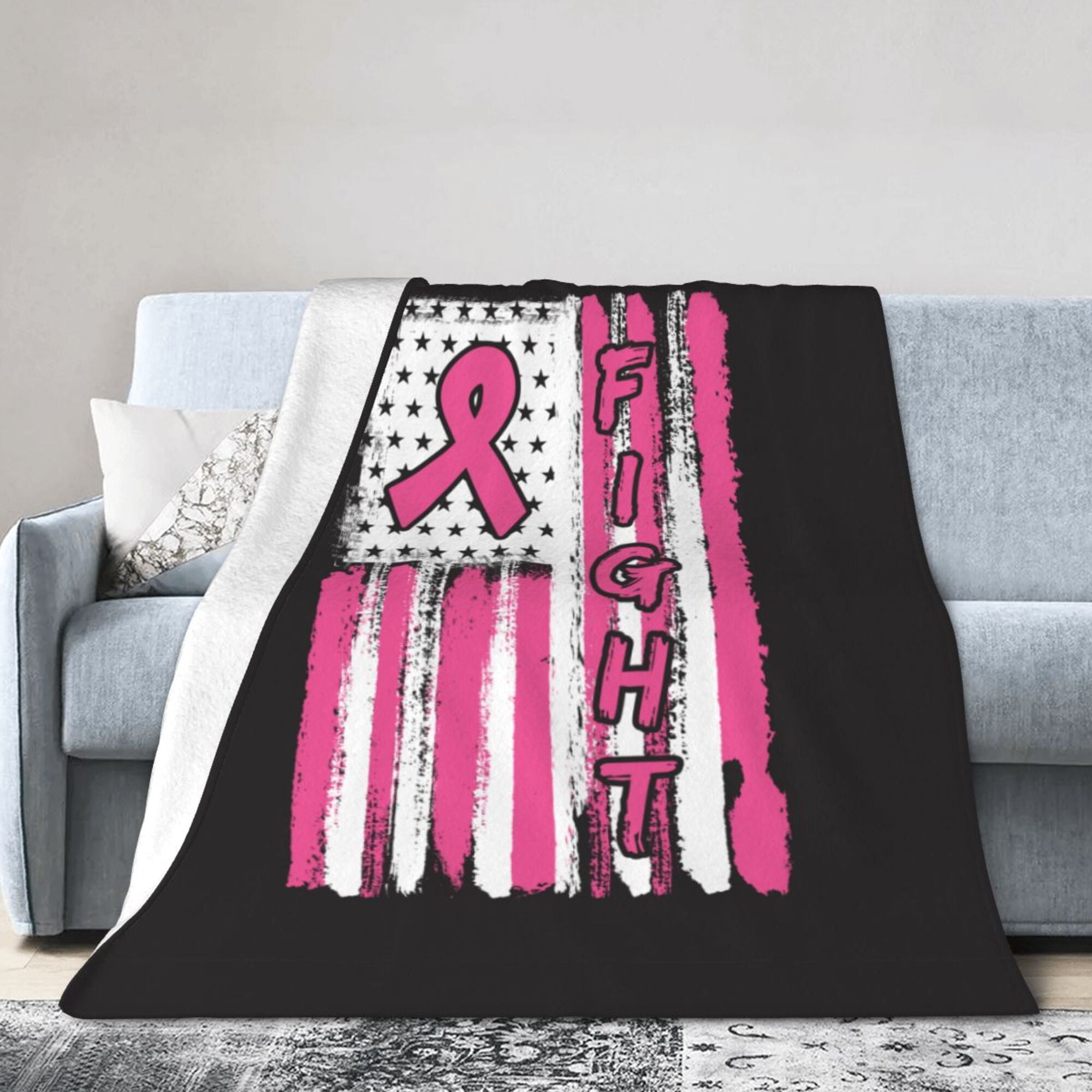 DouZhe Ultra-Soft Micro Fleece Lightweight Flannel Bed Blanket, Pink ...