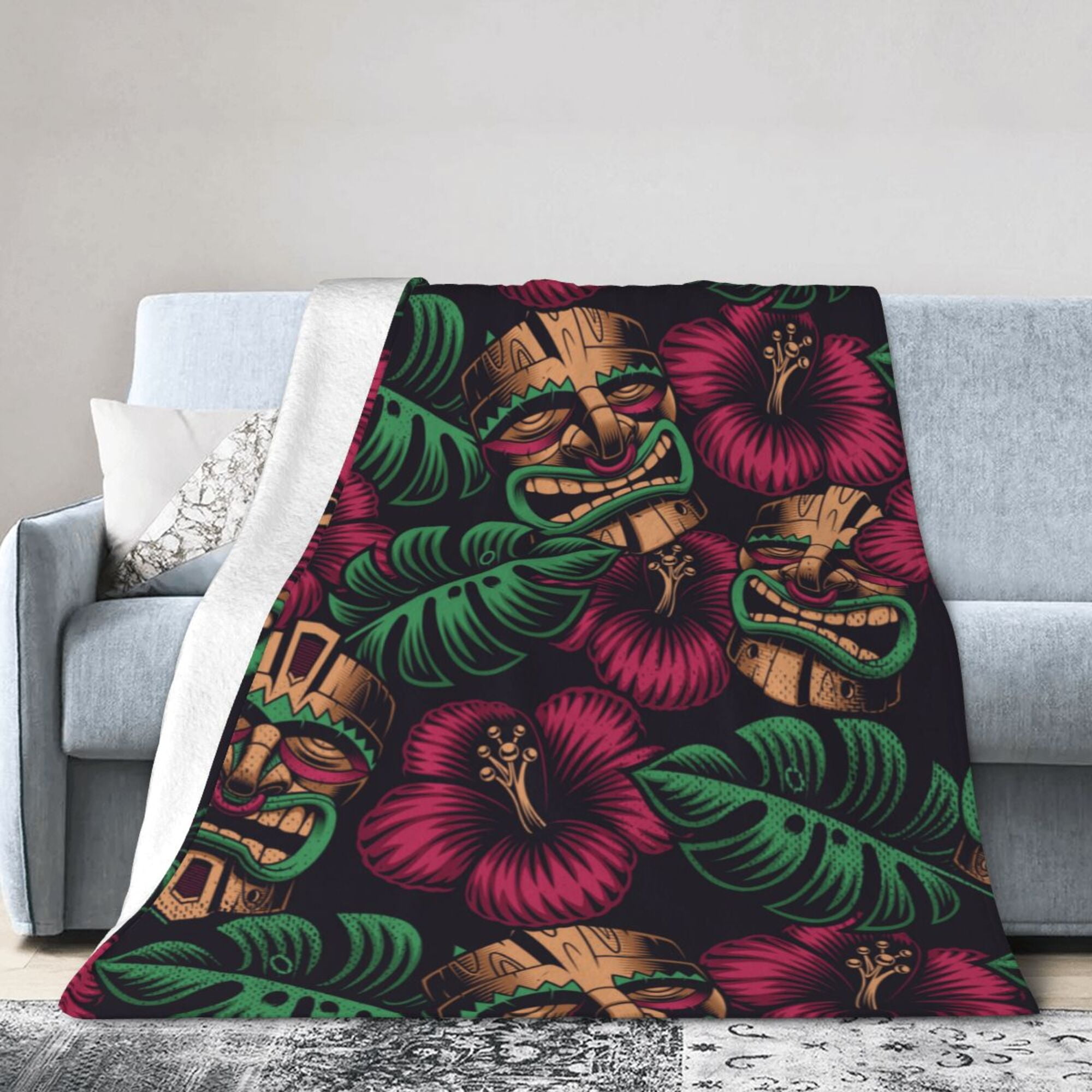 DouZhe Ultra-Soft Micro Fleece Lightweight Flannel Bed Blanket ...