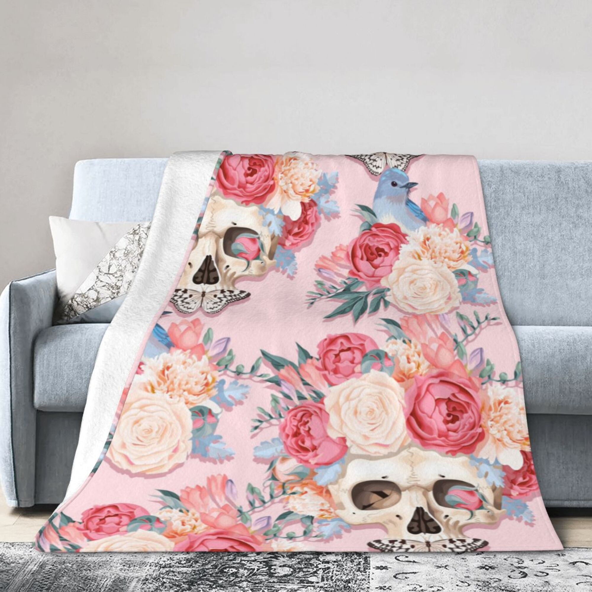 DouZhe Ultra-Soft Micro Fleece Lightweight Flannel Bed Blanket ...