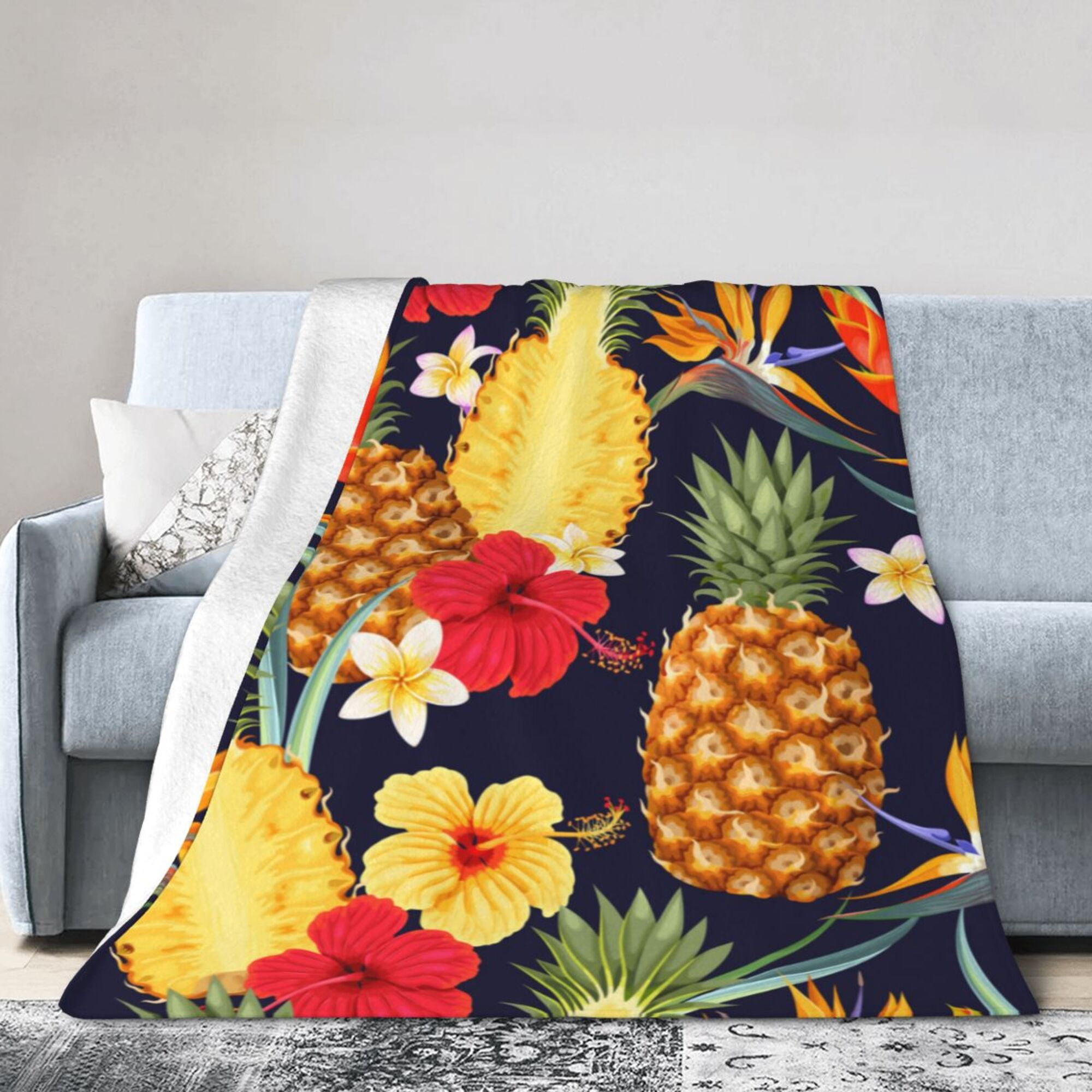 DouZhe Ultra-Soft Micro Fleece Lightweight Flannel Bed Blanket ...