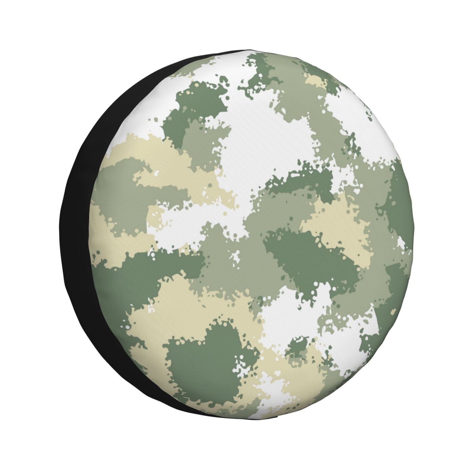 DouZhe Waterproof Spare Tire Cover, Abstract Paint Splash Camouflage ...