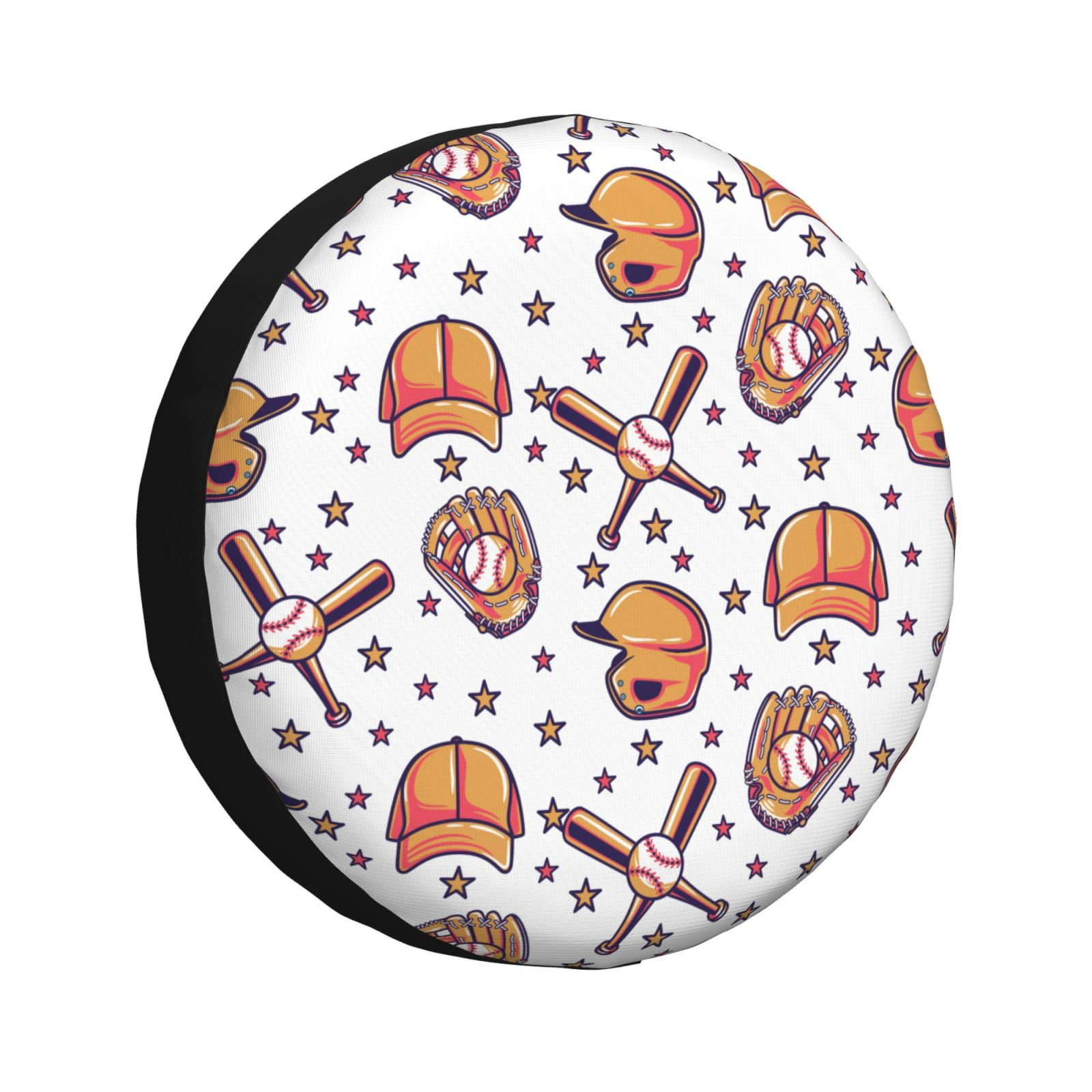 DouZhe Waterproof Spare Tire Cover, American Baseball Softball Prints ...