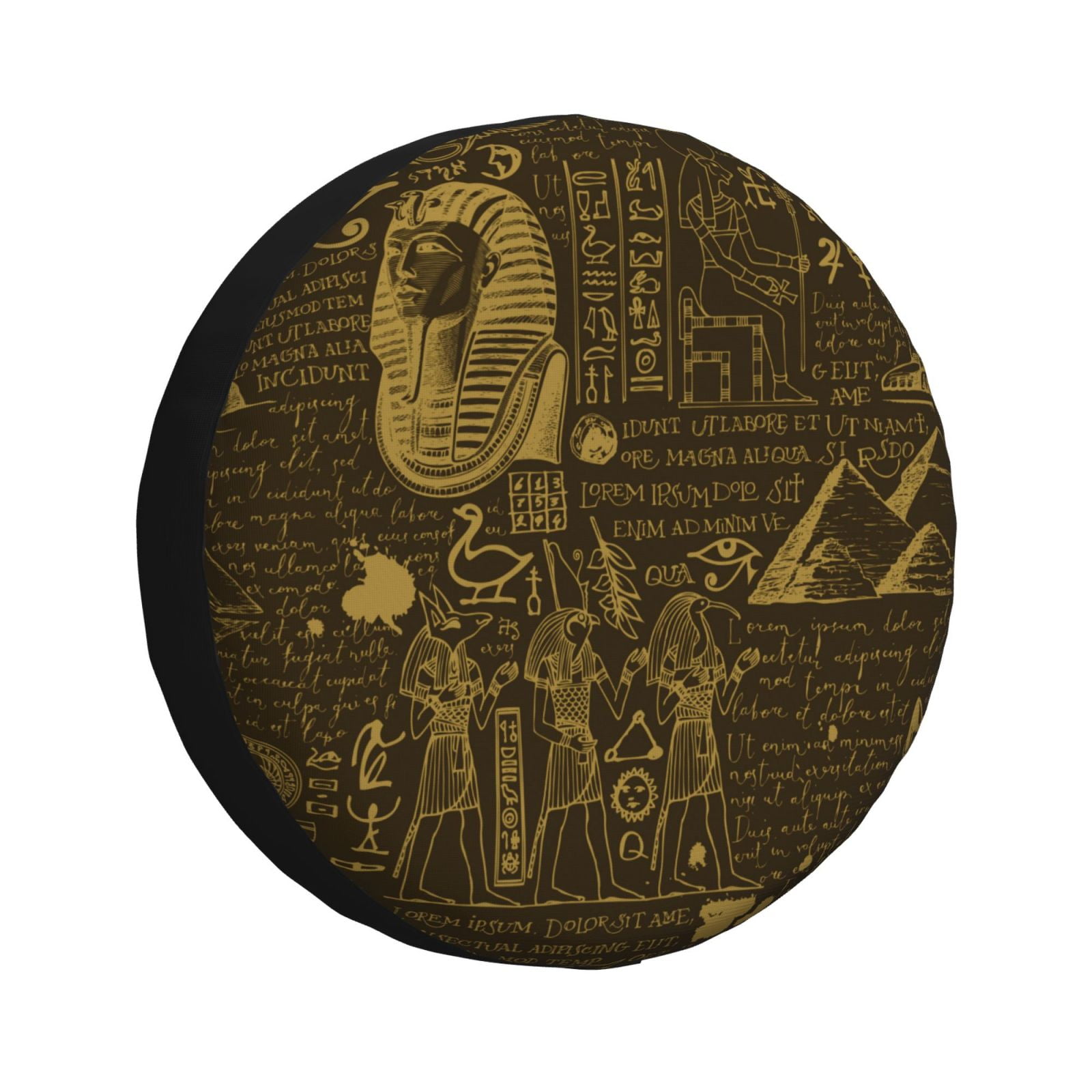 DouZhe Waterproof Spare Tire Cover, Ancient Egyptian Sphinx Prints ...