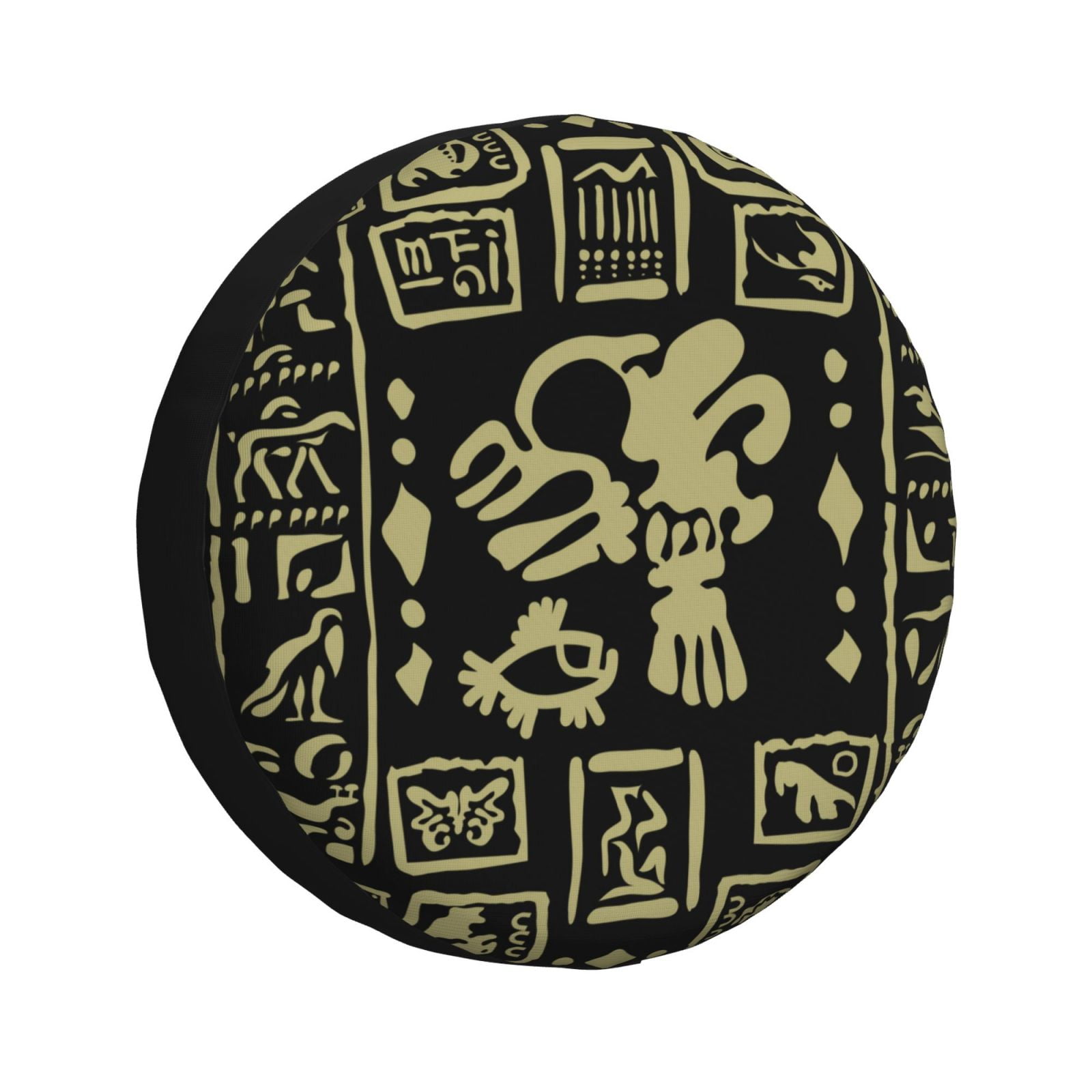 DouZhe Waterproof Spare Tire Cover, Ancient Mayan Symbols Prints ...