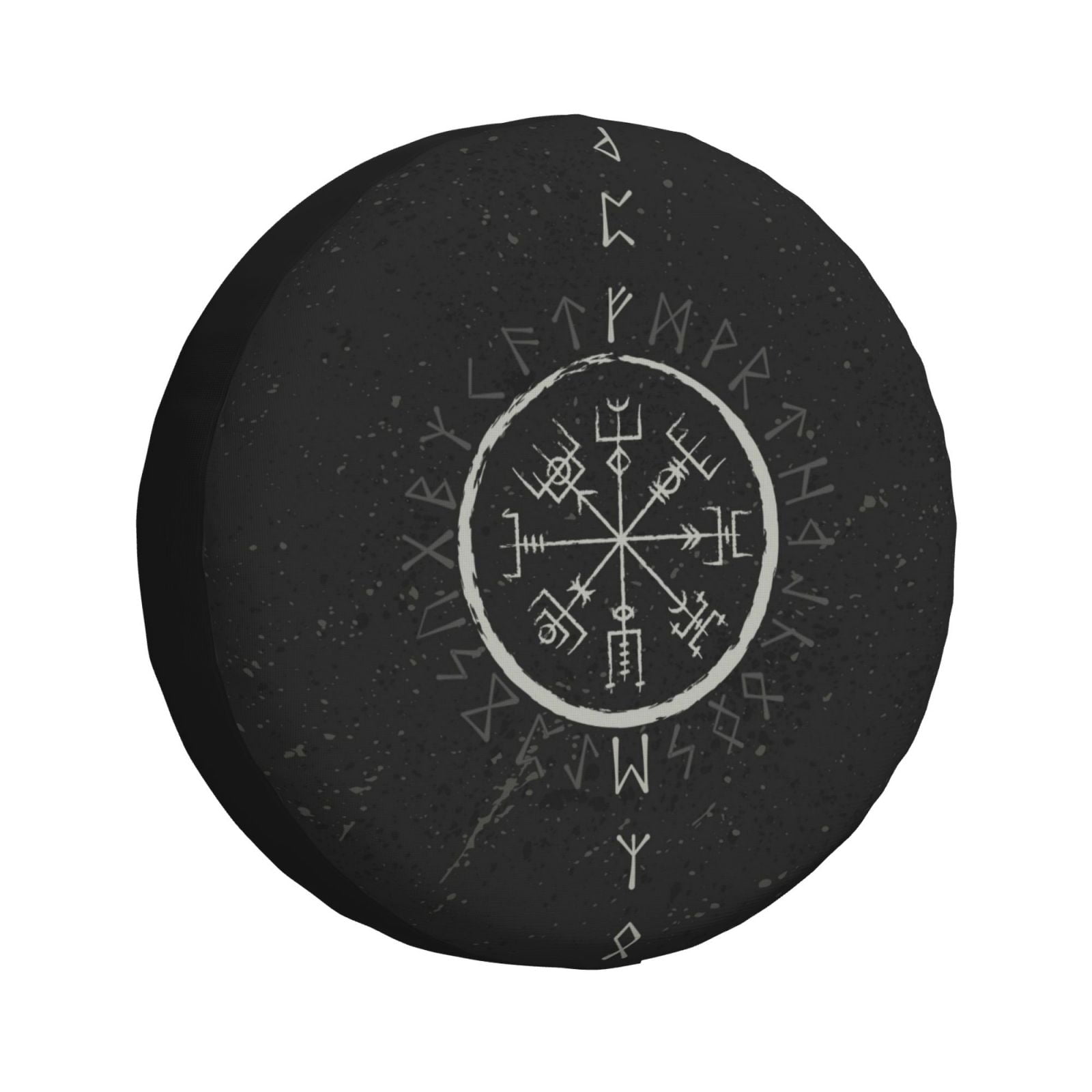 DouZhe Waterproof Spare Tire Cover, Ancient Viking Runic Symbols Prints ...