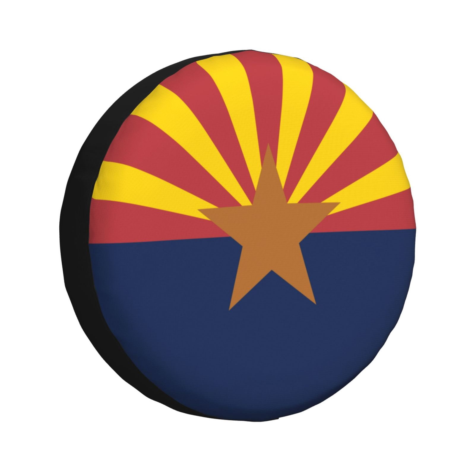 DouZhe Waterproof Spare Tire Cover, Arizona State Flag Prints ...