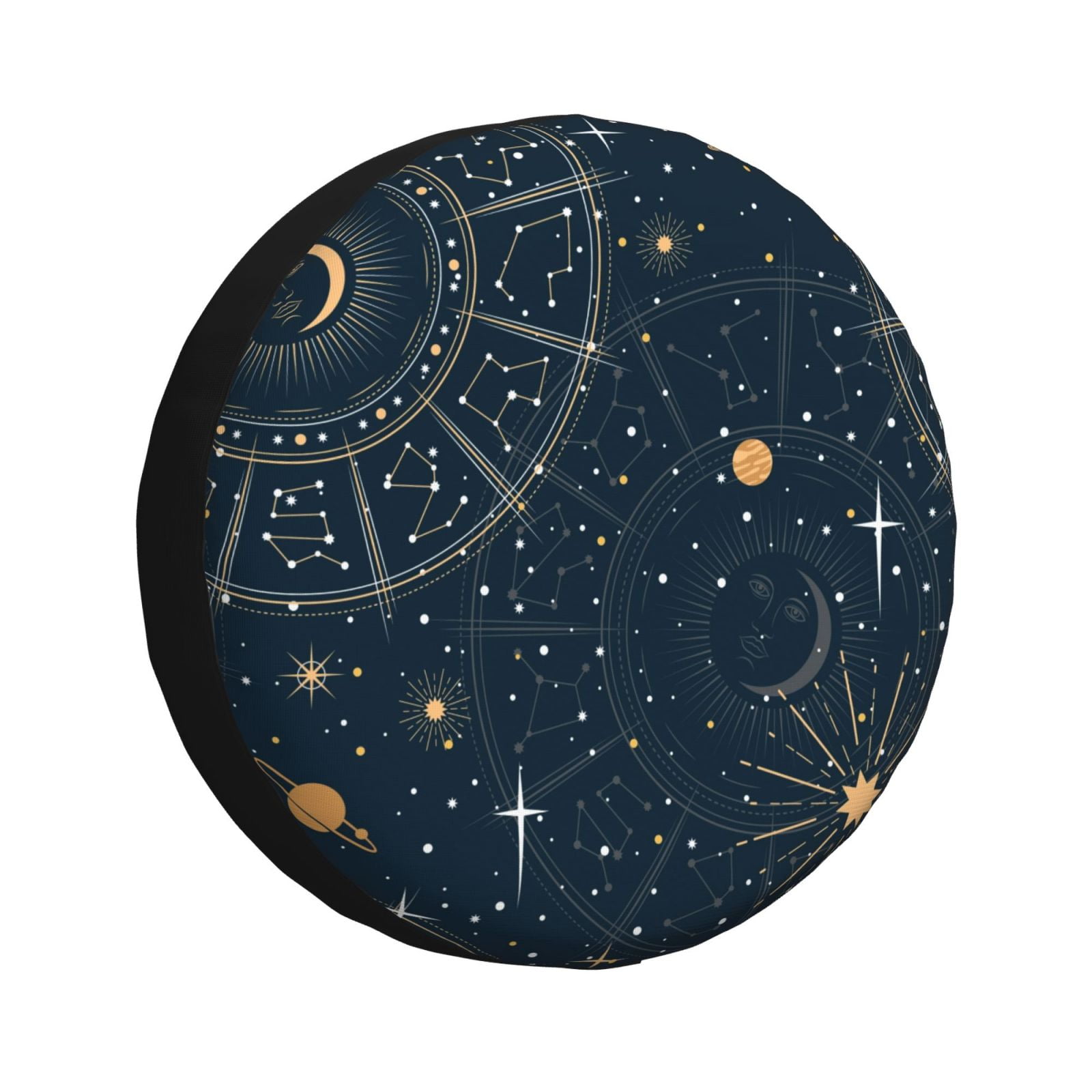 DouZhe Waterproof Spare Tire Cover, Astrology Mystic Stars Planets ...