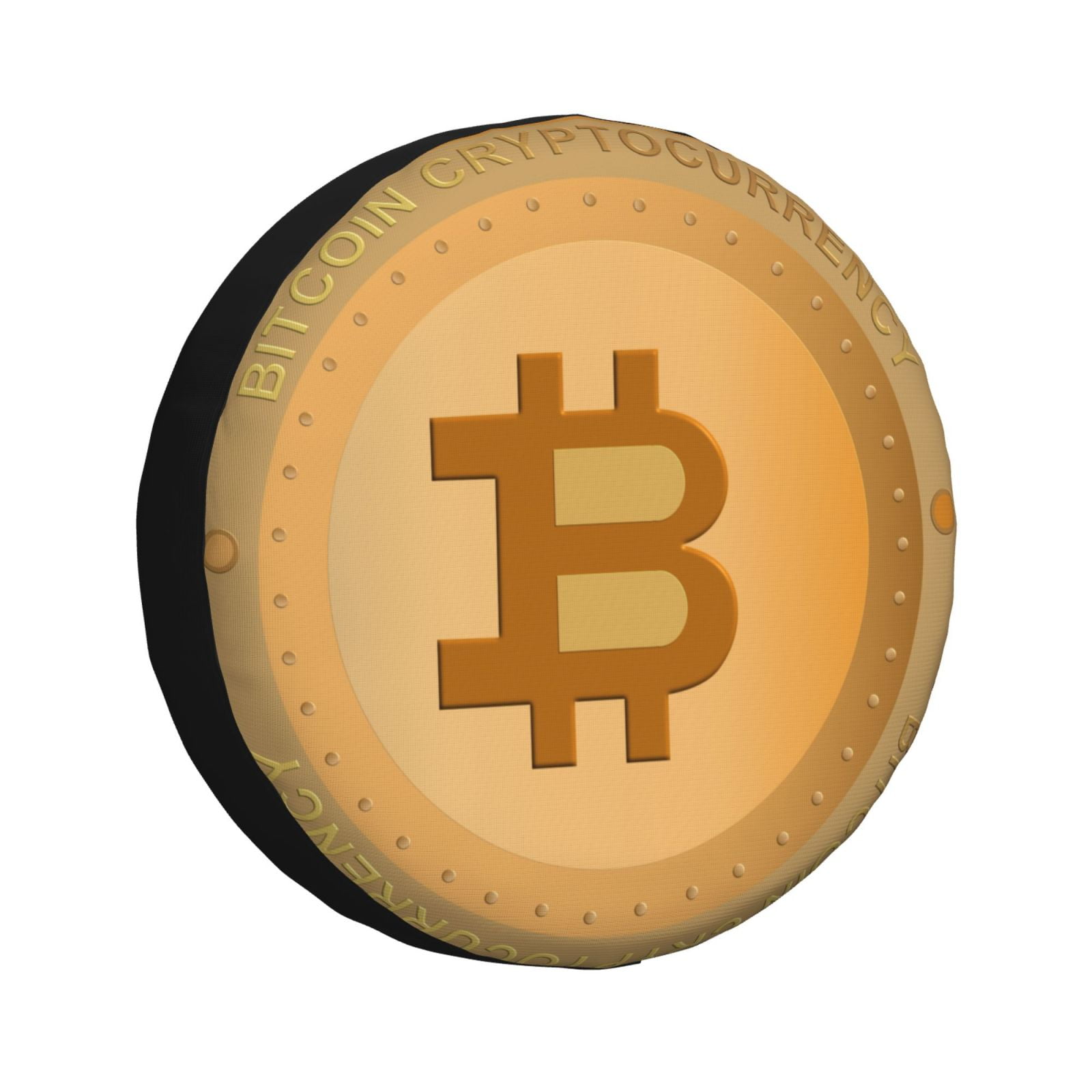 DouZhe Waterproof Spare Tire Cover, Bitcoin Crypto Currency Prints ...