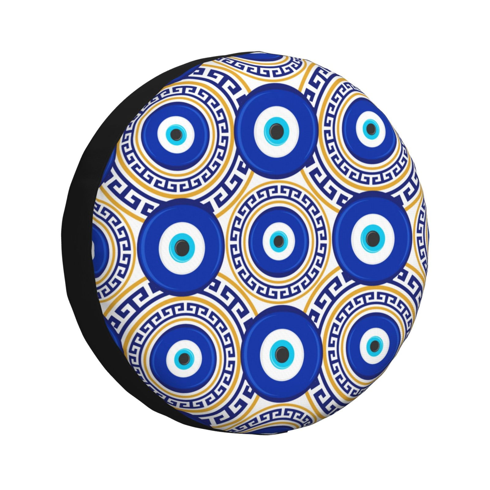 DouZhe Waterproof Spare Tire Cover, Blue Nazar Evil Eyes Prints ...