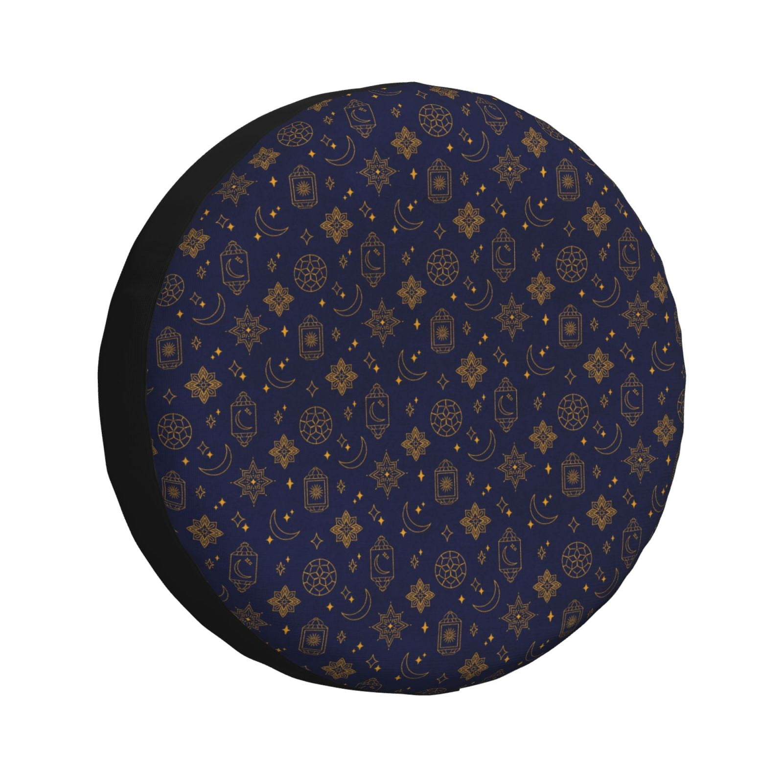 DouZhe Waterproof Spare Tire Cover, Blue Red Moon Stars Drawing Prints ...