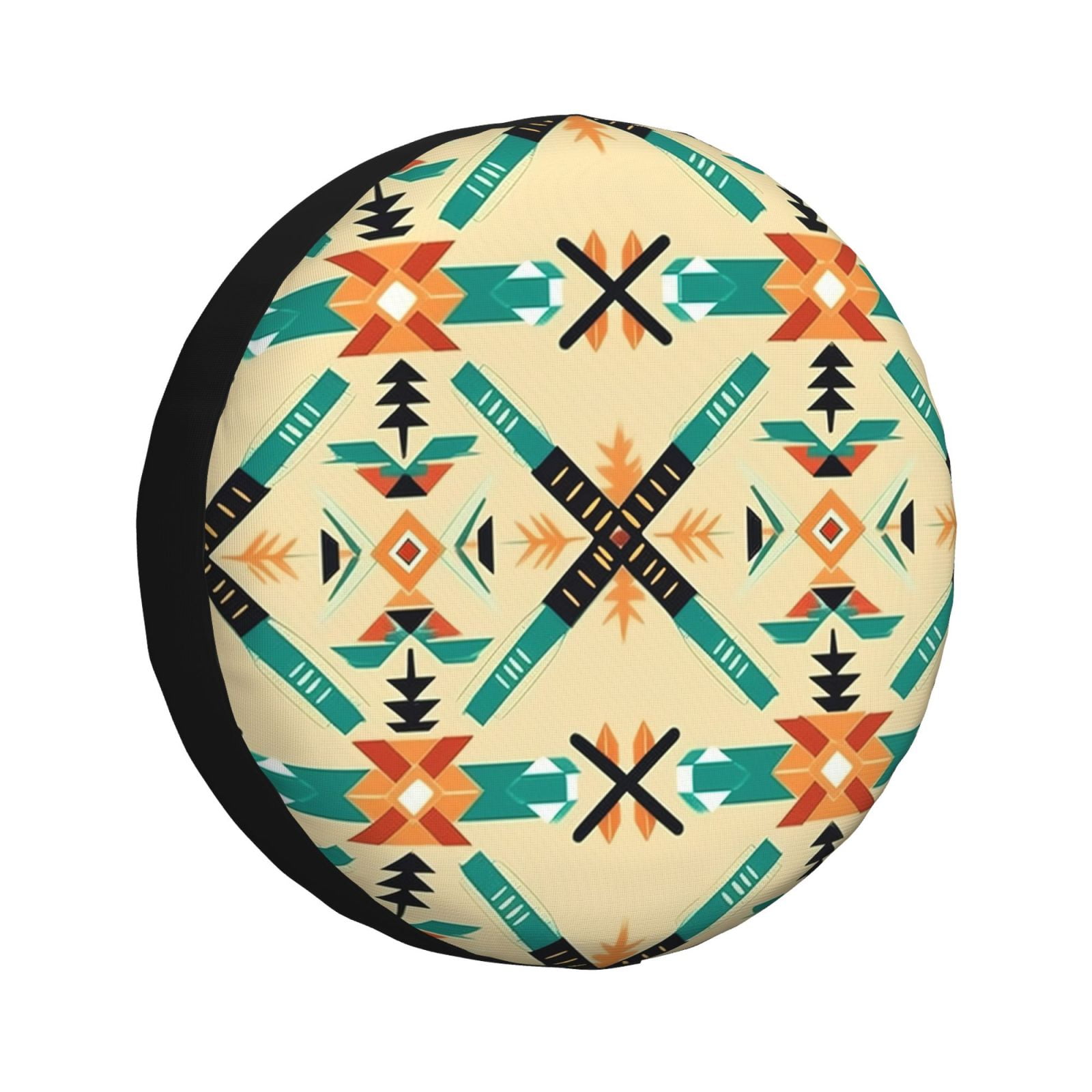 DouZhe Waterproof Spare Tire Cover, Boho Aztec Aesthetic Style Prints ...