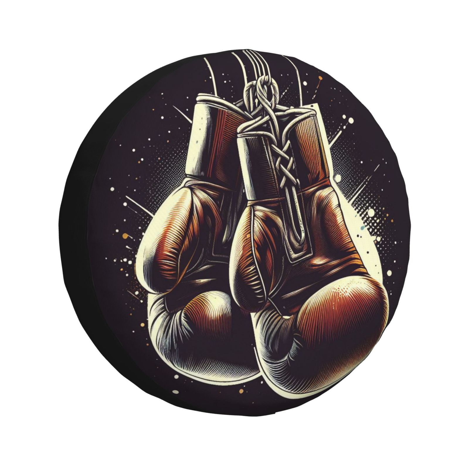 DouZhe Waterproof Spare Tire Cover, Boxing Gloves Art Illustration ...
