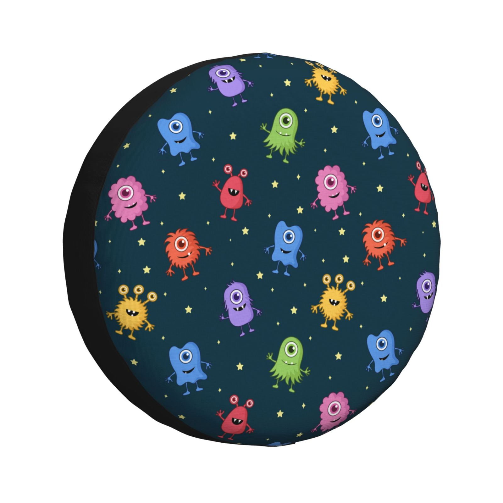 DouZhe Waterproof Spare Tire Cover, Funny Cartoon Alien Monsters Prints ...