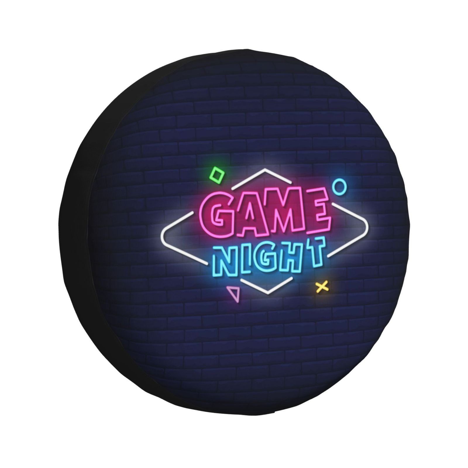 DouZhe Waterproof Spare Tire Cover, Game Night Neon Signs Prints ...