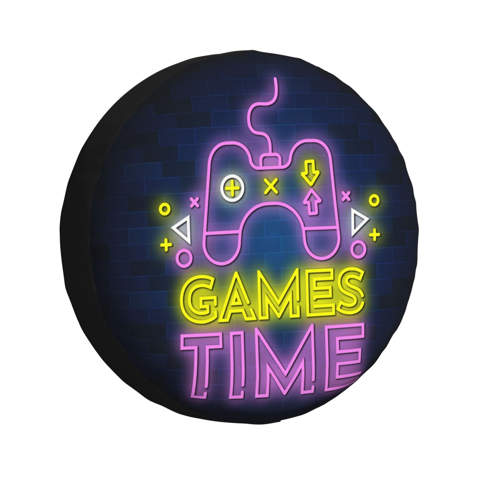DouZhe Waterproof Spare Tire Cover, Game Time Neon Signs Prints ...