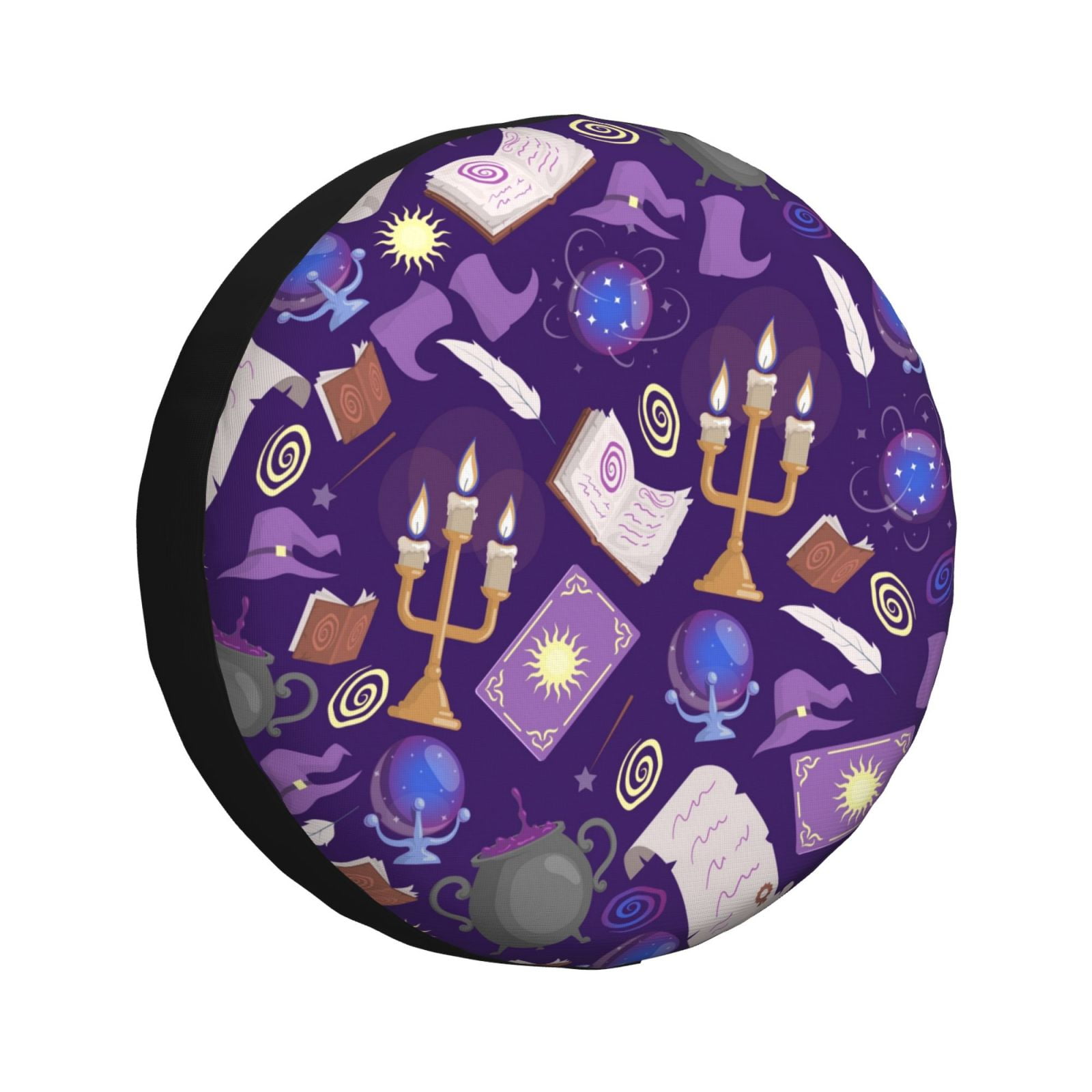 DouZhe Waterproof Spare Tire Cover, Gothic Magic Alchemist Witchcraft ...