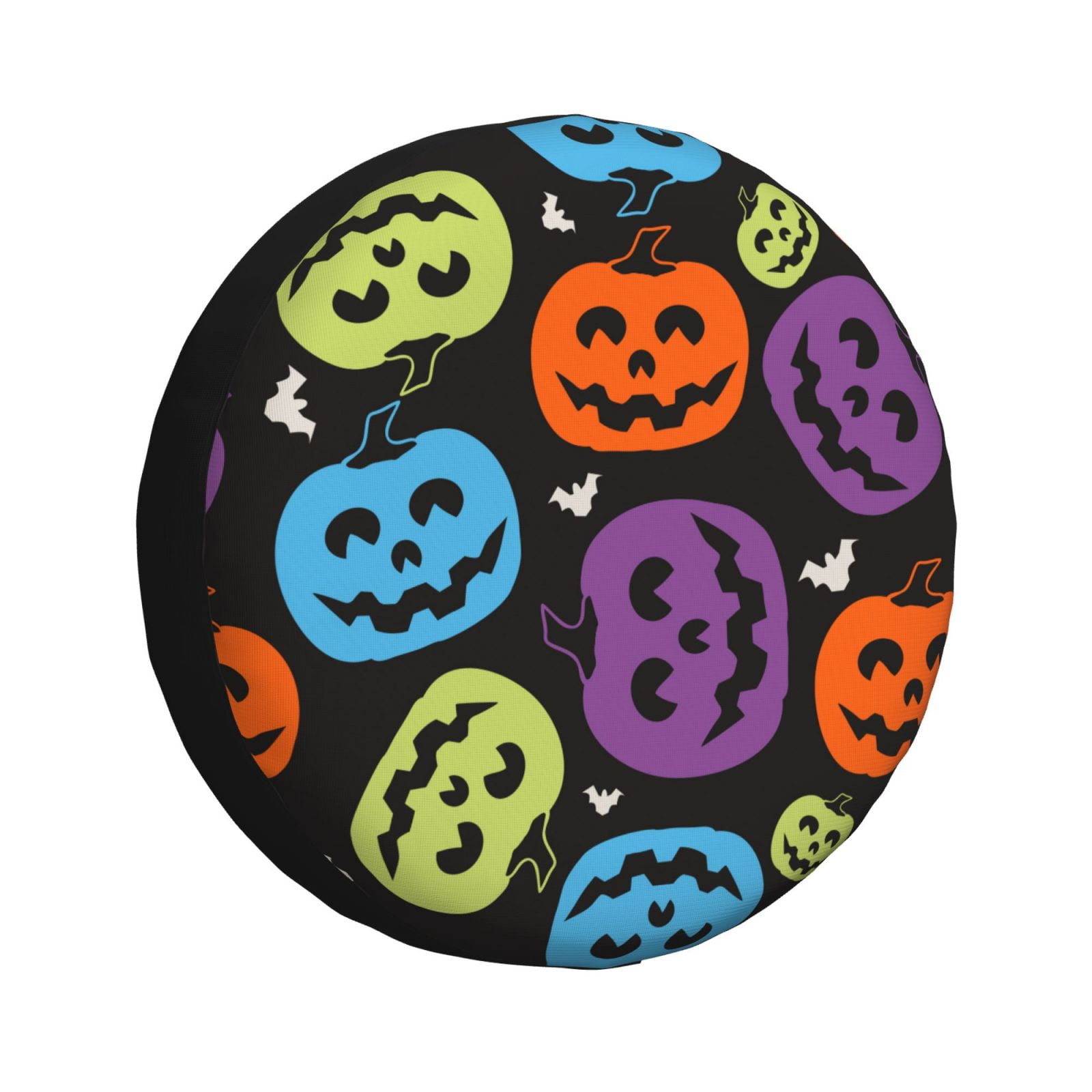 DouZhe Waterproof Spare Tire Cover, Horror Halloween Pumpkin Monster ...