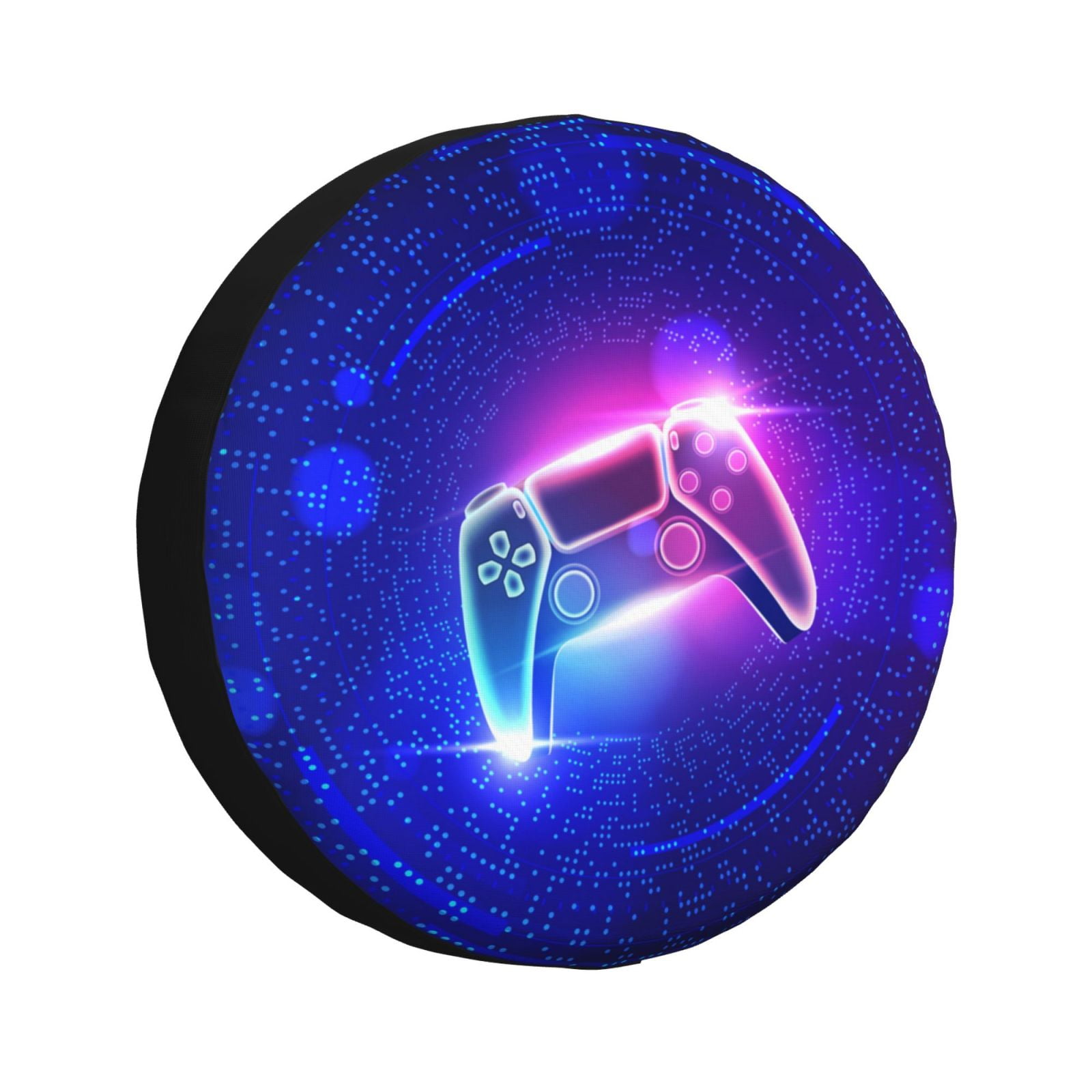 DouZhe Waterproof Spare Tire Cover, Neon Game Controller Joystick ...