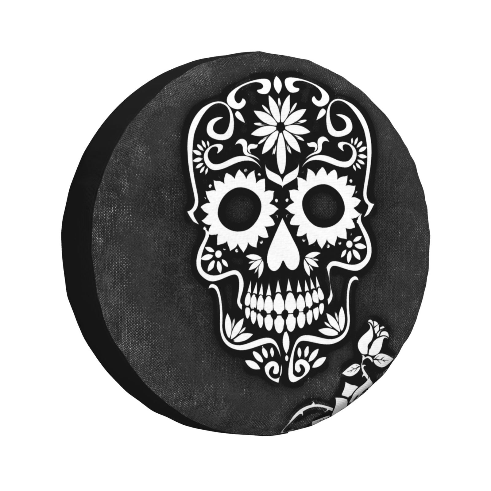 DouZhe Waterproof Spare Tire Cover, Skull And Crossbones Prints ...