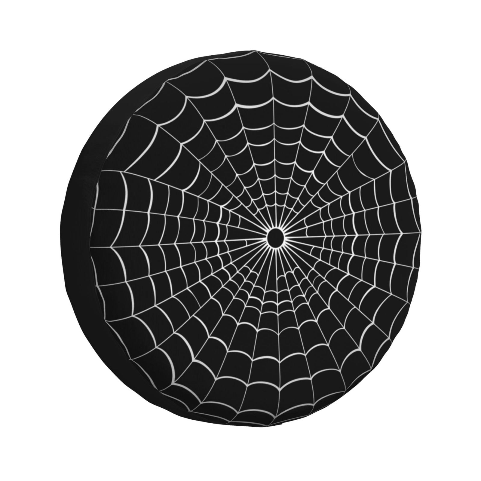 DouZhe Waterproof Spare Tire Cover, Spider Web Black Cobweb Prints ...