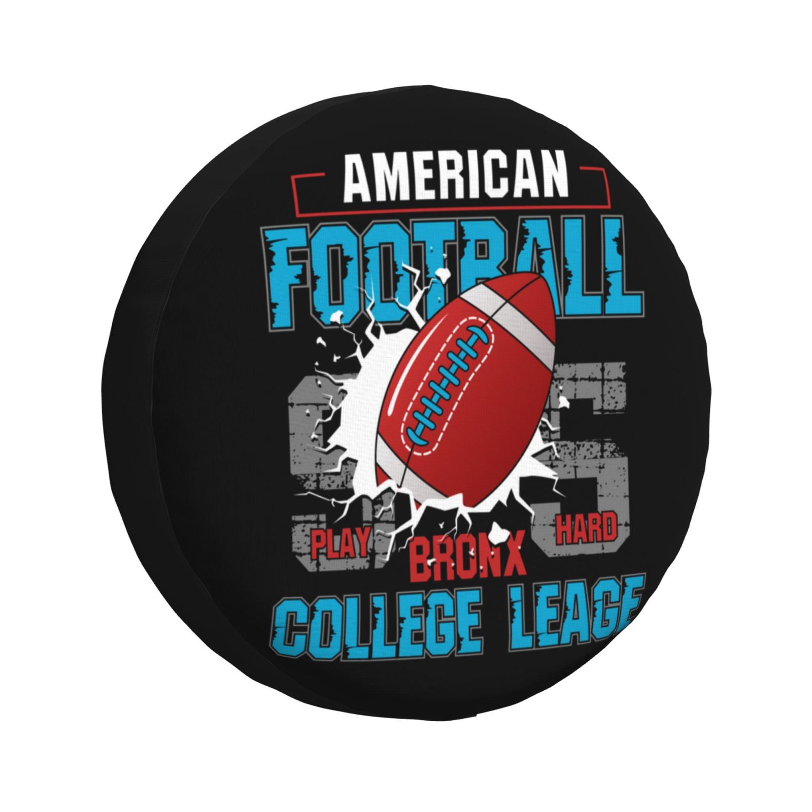 DouZhe Waterproof Spare Tire Cover, Vintage American Football Prints ...