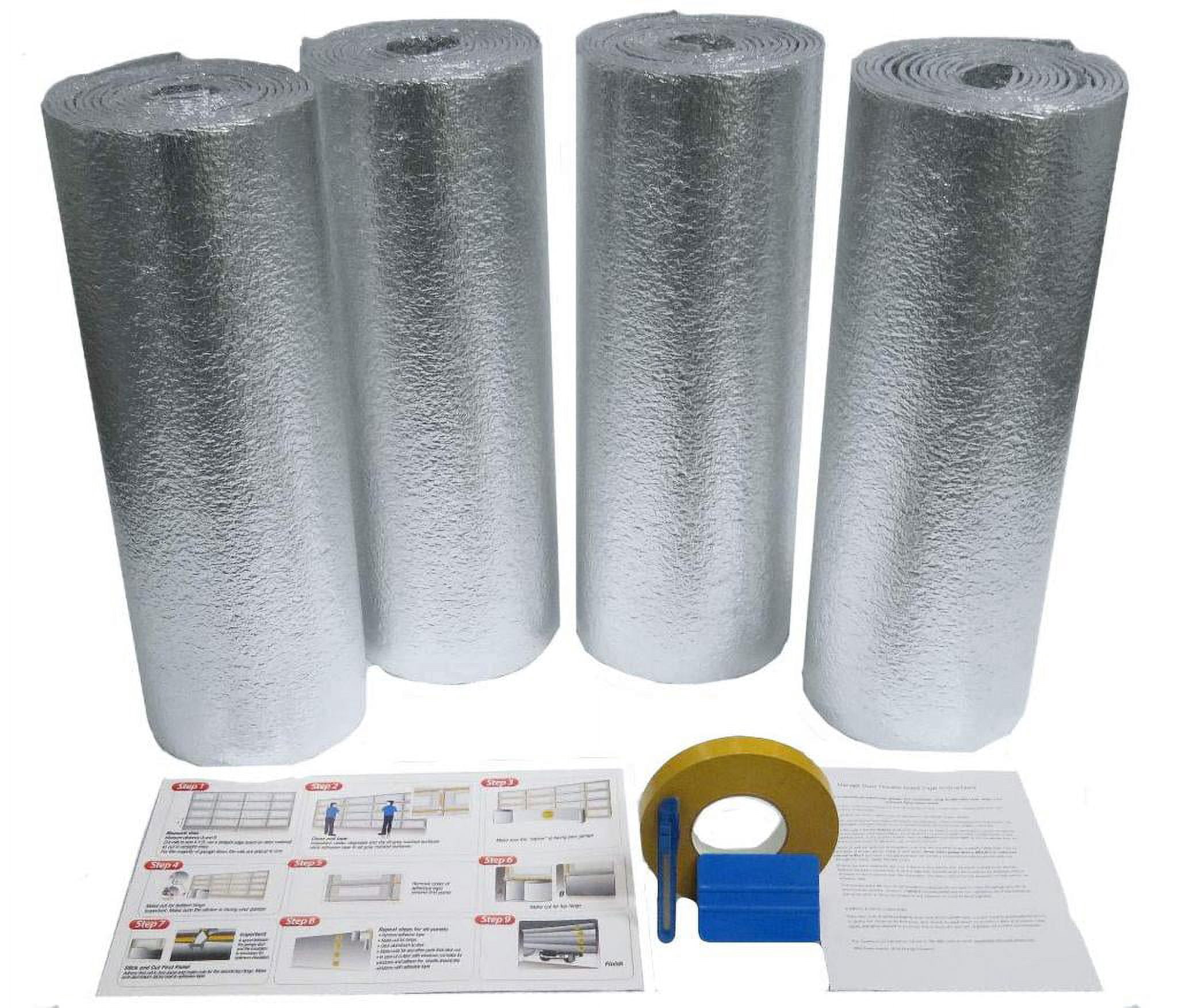 Double 18'Lx7'H Silver Foam core reflect (not cheap bubble) 5 panel 18 ...
