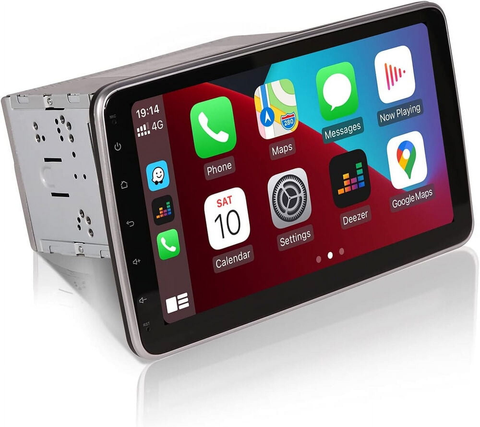 Octa Core Double Din Car Stereo Radio with Wireless Apple Carplay ...