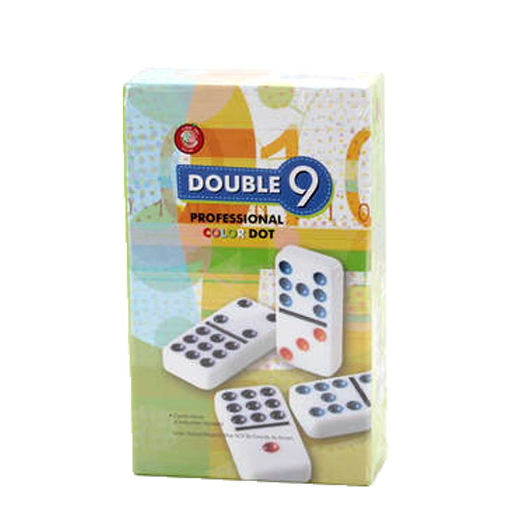 Double 9 Professional Color Size Dot Dominoes | Friends & Family Night ...