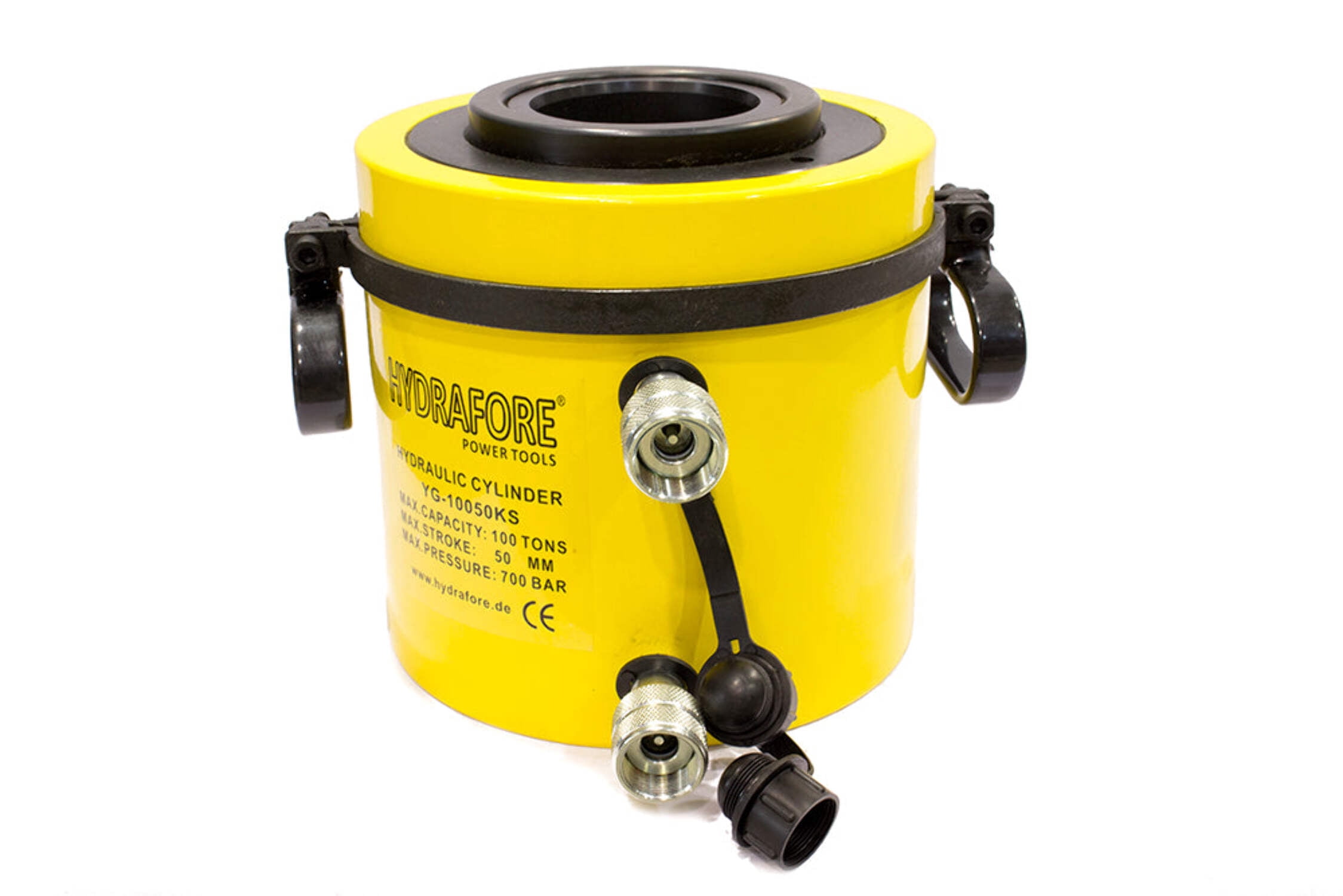 Double Acting Hollow Ram Cylinder (100Tons - 2") (YG-10050KS) - Walmart.com