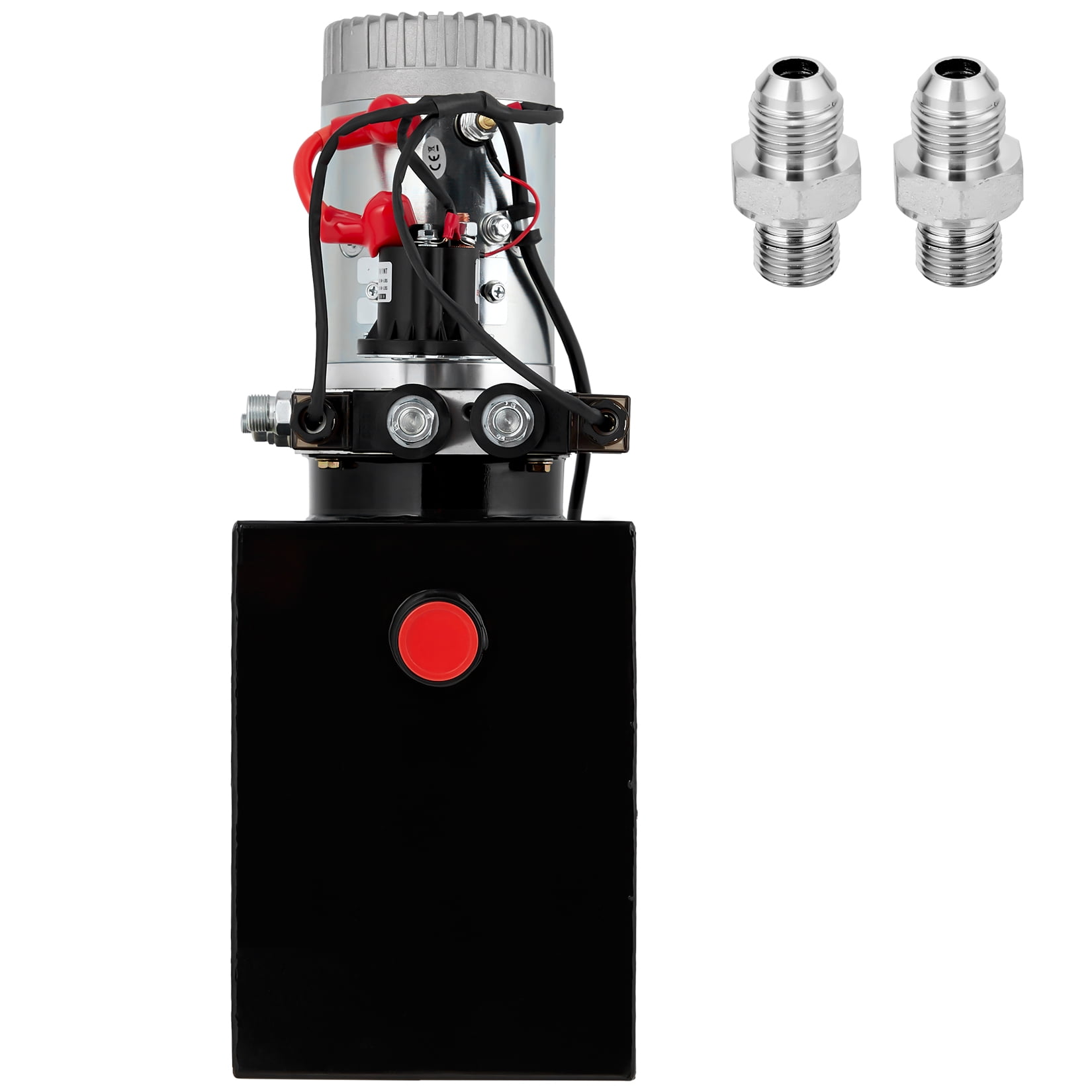 Double Acting Hydraulic Power Unit 12V 10.5 Quart Car Lift Hydraulic ...