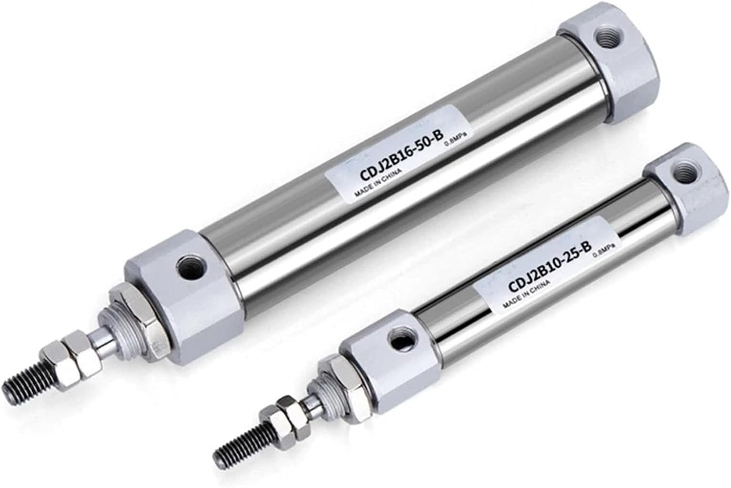 Double Acting Pneumatic Air Cylinder Mini Small CDJ2B Type Single Rod ...