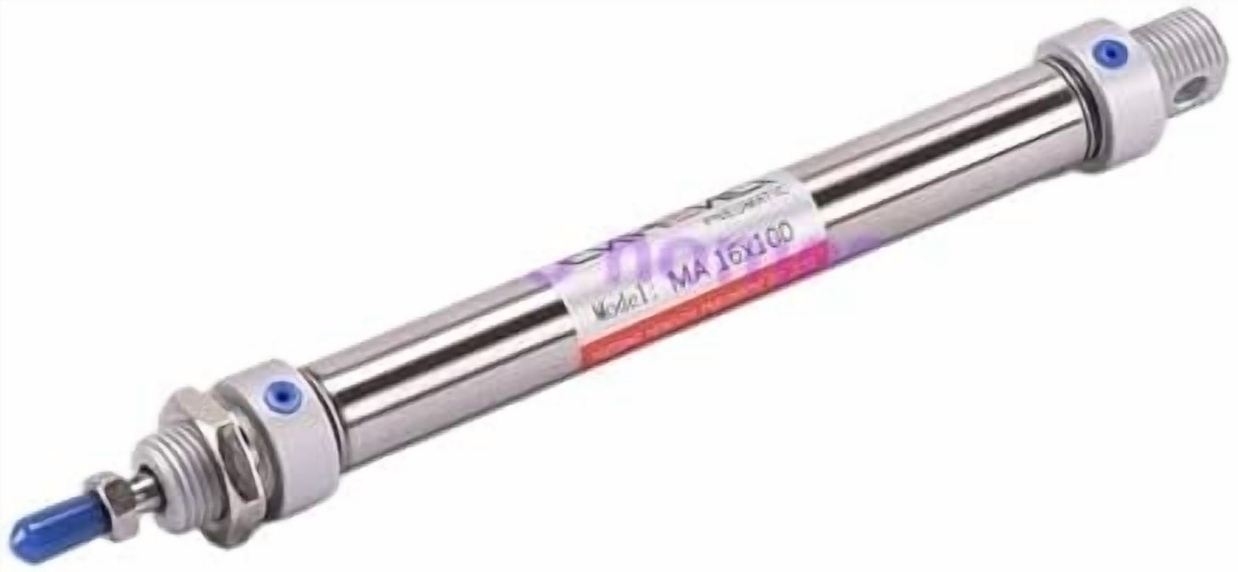 Double Acting Small air Cylinder Stainless Steel bore 16 Stroke MA16-25 ...