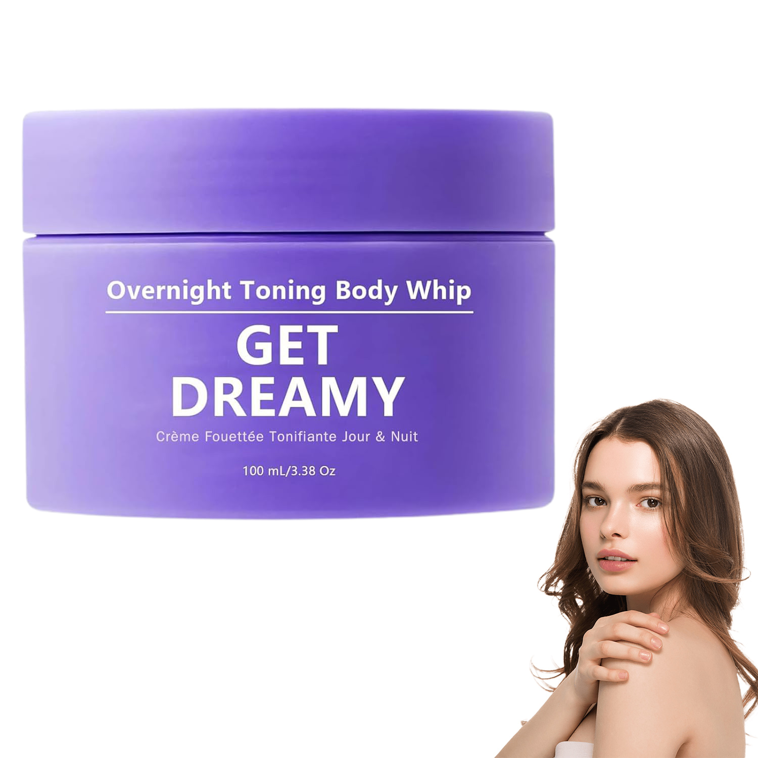 Double Action Cream Nourishing Body Cream for Day/Night Care, 100ml for ...