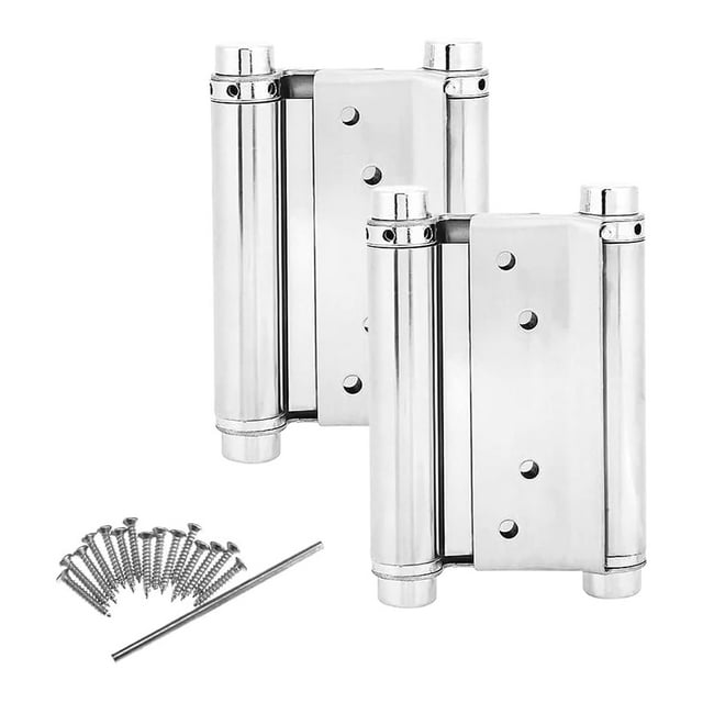 Double Action Spring Hinges 6inch Stainless Steel Self Closing Hinges ...
