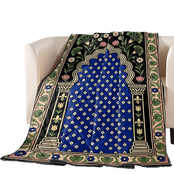 Double Arches Quilted Comforters Cooling Blanket Oversized Queen Size ...