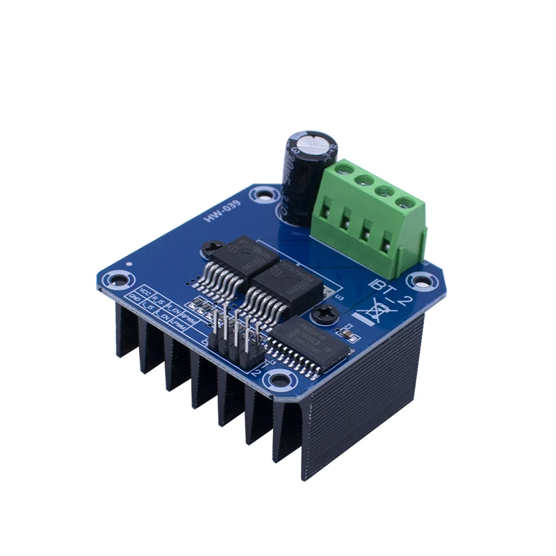 Double BTS7960 43A H-bridge High-power Motor Driver module/ diy car ...